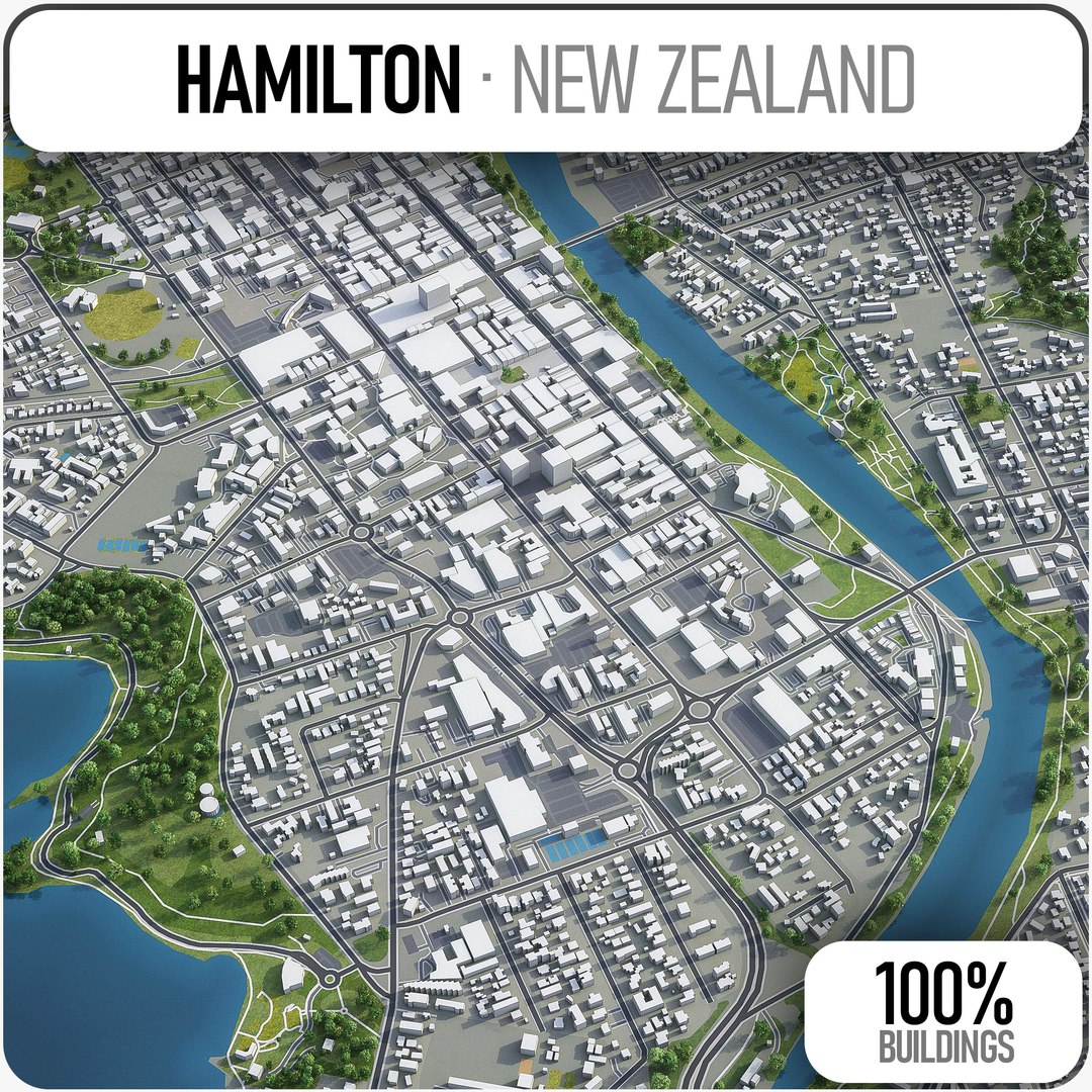 Hamilton surrounding - 3D model - TurboSquid 1477667