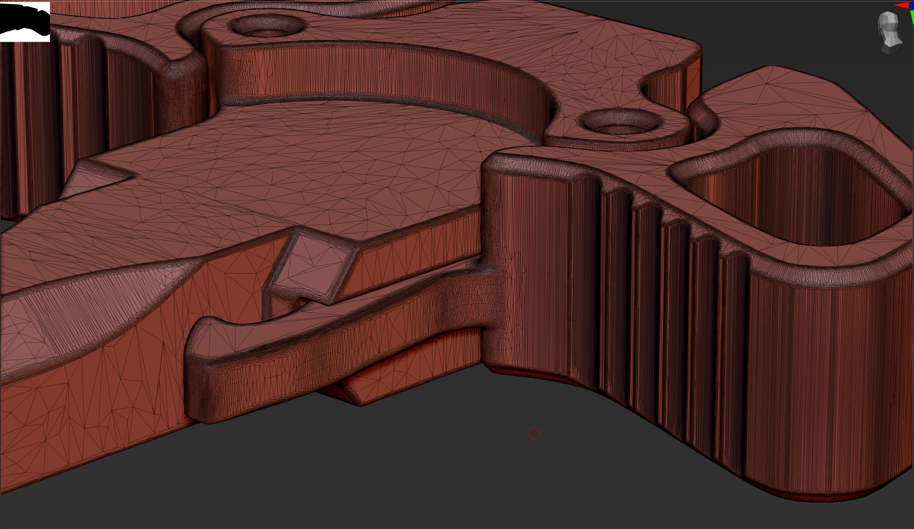 3D Model Charging Handle - AR15 - M4A1 - High-poly 3D Model ...