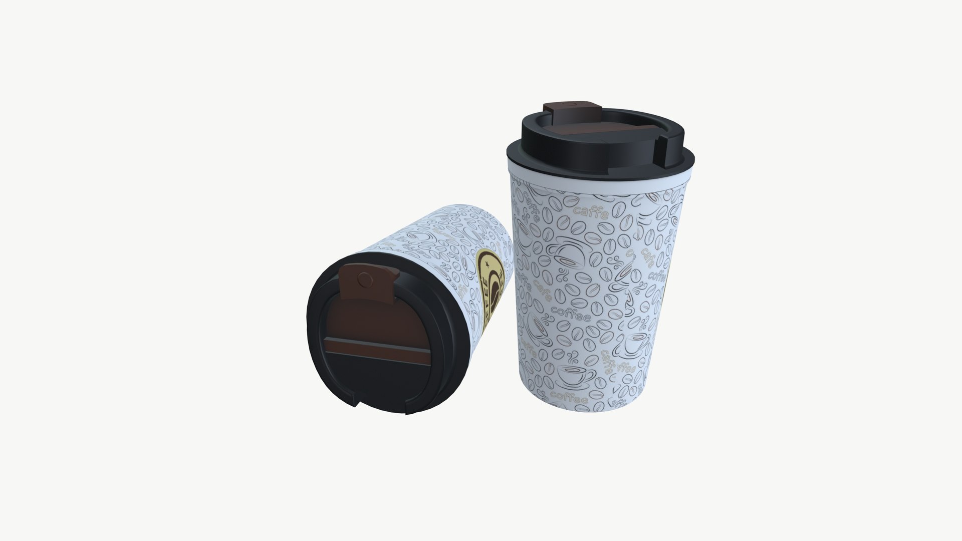 Resalable Cups 3D Model - TurboSquid 2340220
