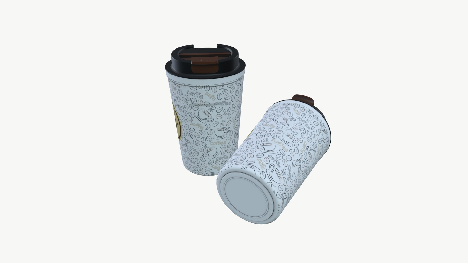 Resalable Cups 3D Model - TurboSquid 2340220