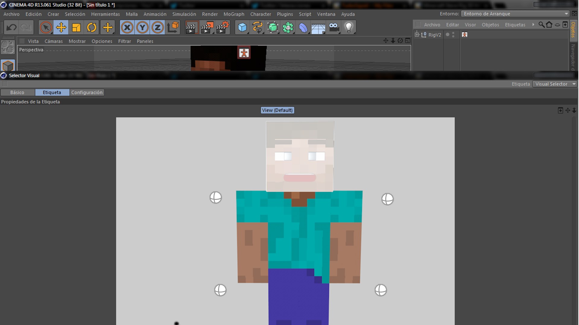 Steve Rig 3d C4d