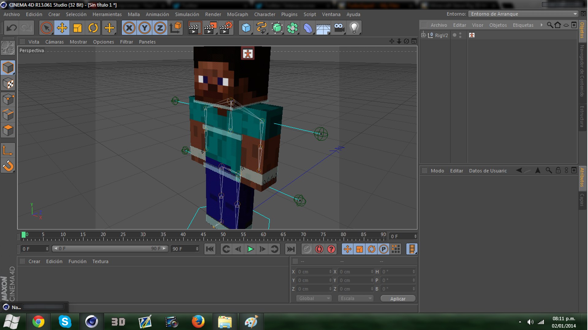 Steve Rig 3d C4d