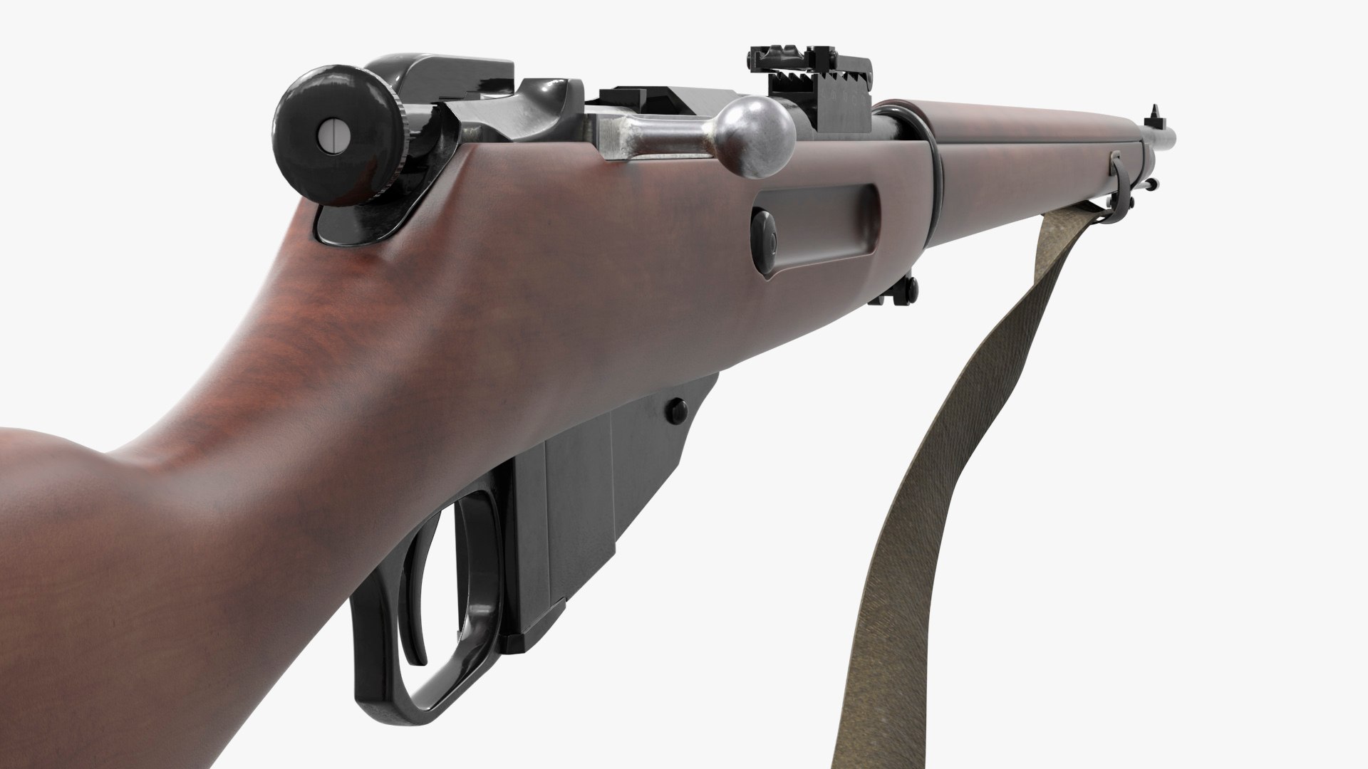 3D Model Mosin M1891 Infantry Rifle With Sling - TurboSquid 2441919