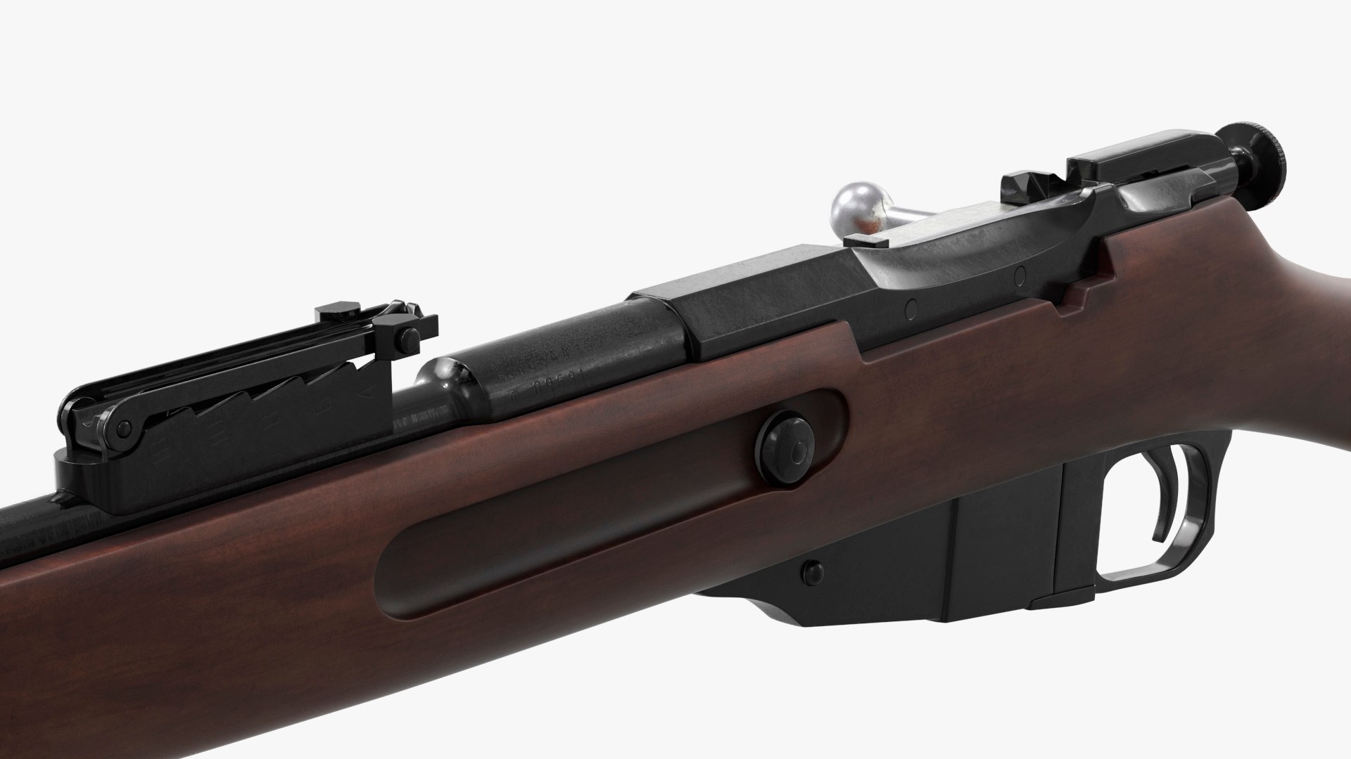 3D Model Mosin M1891 Infantry Rifle With Sling - TurboSquid 2441919