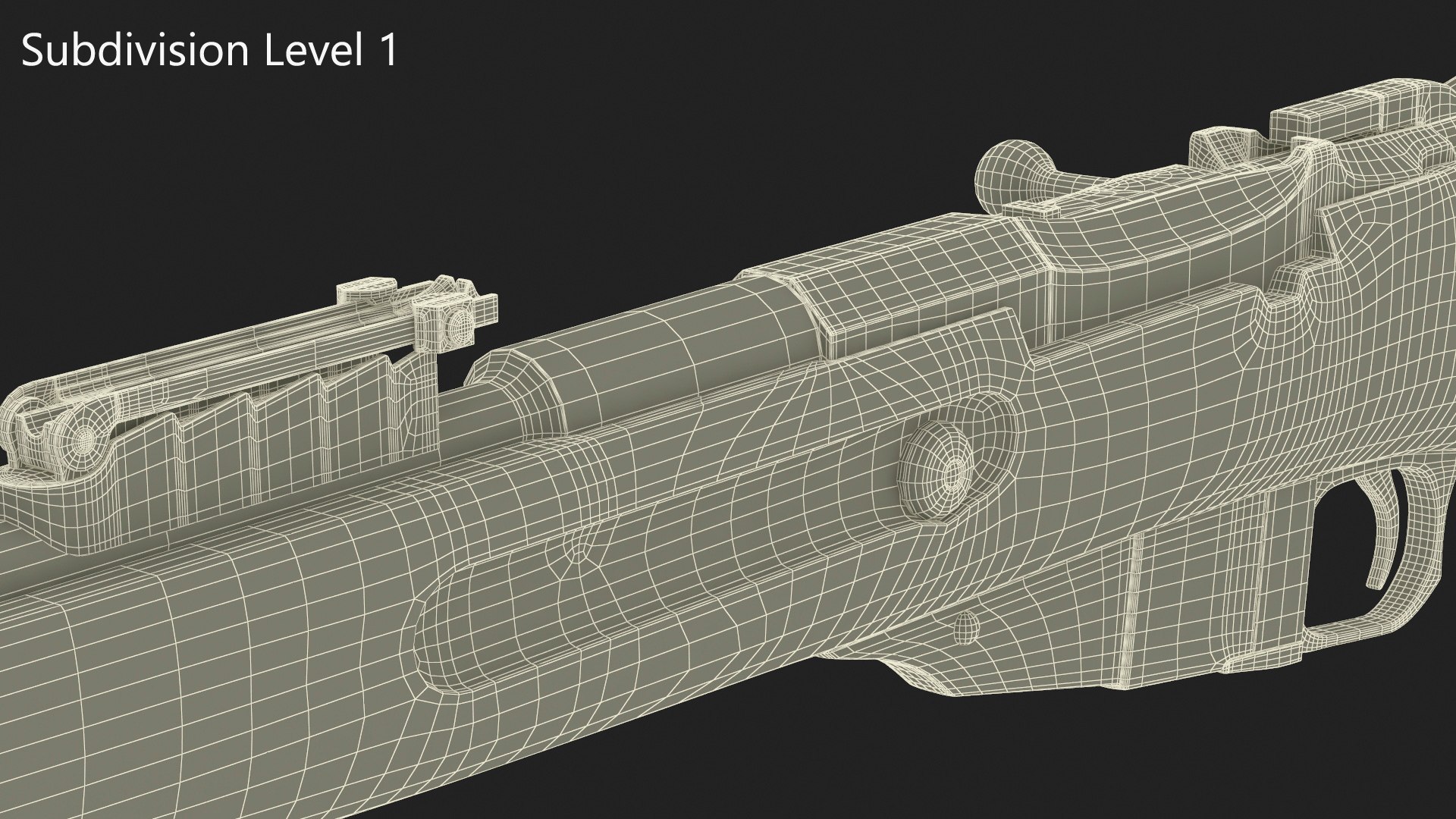 3D Model Mosin M1891 Infantry Rifle With Sling - TurboSquid 2441919