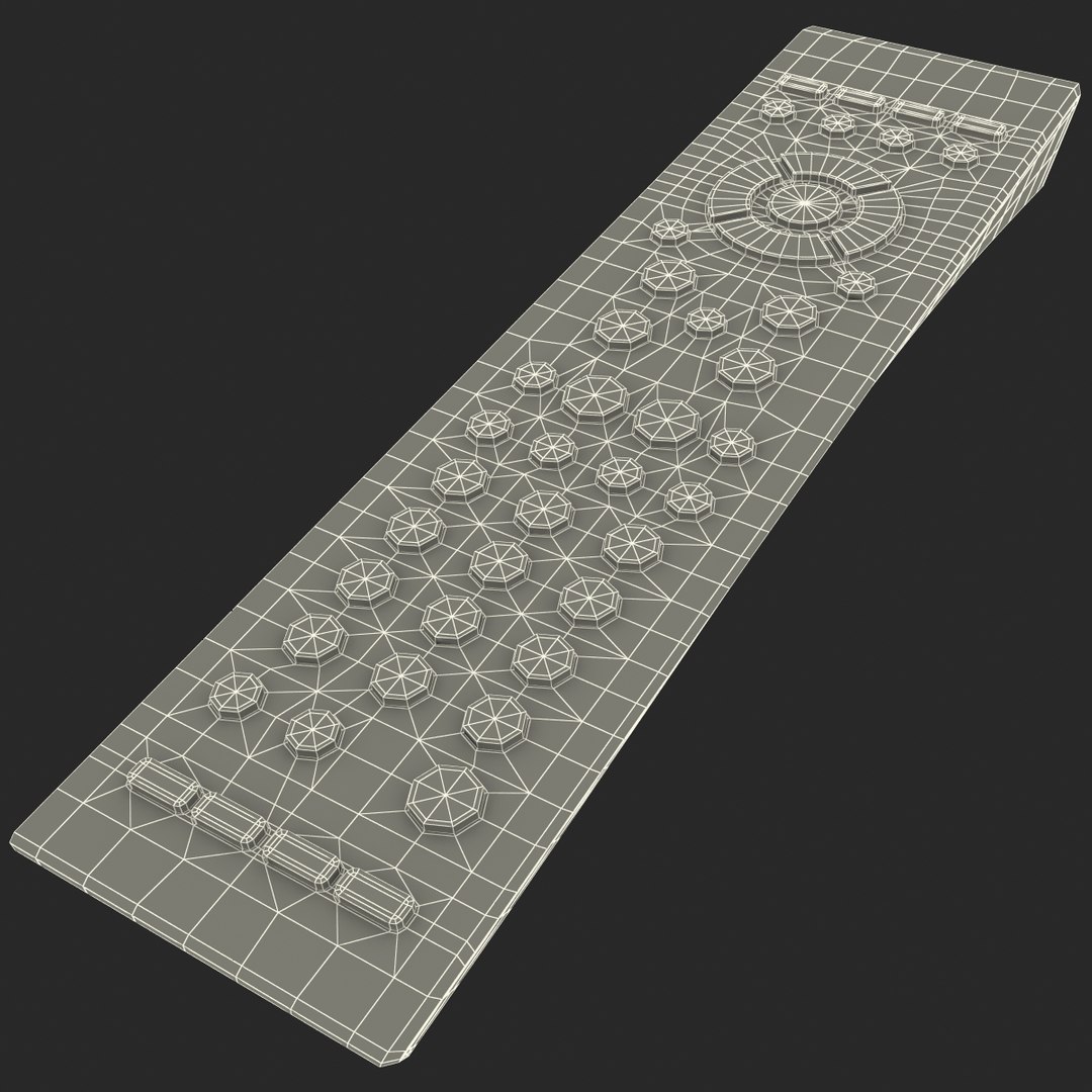 security remote samsung 3d model