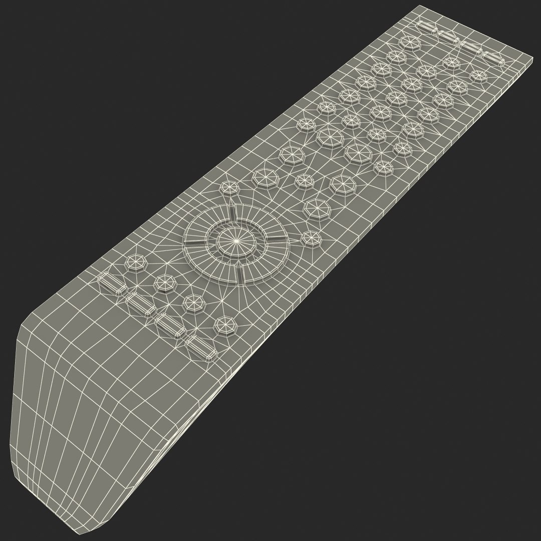 security remote samsung 3d model