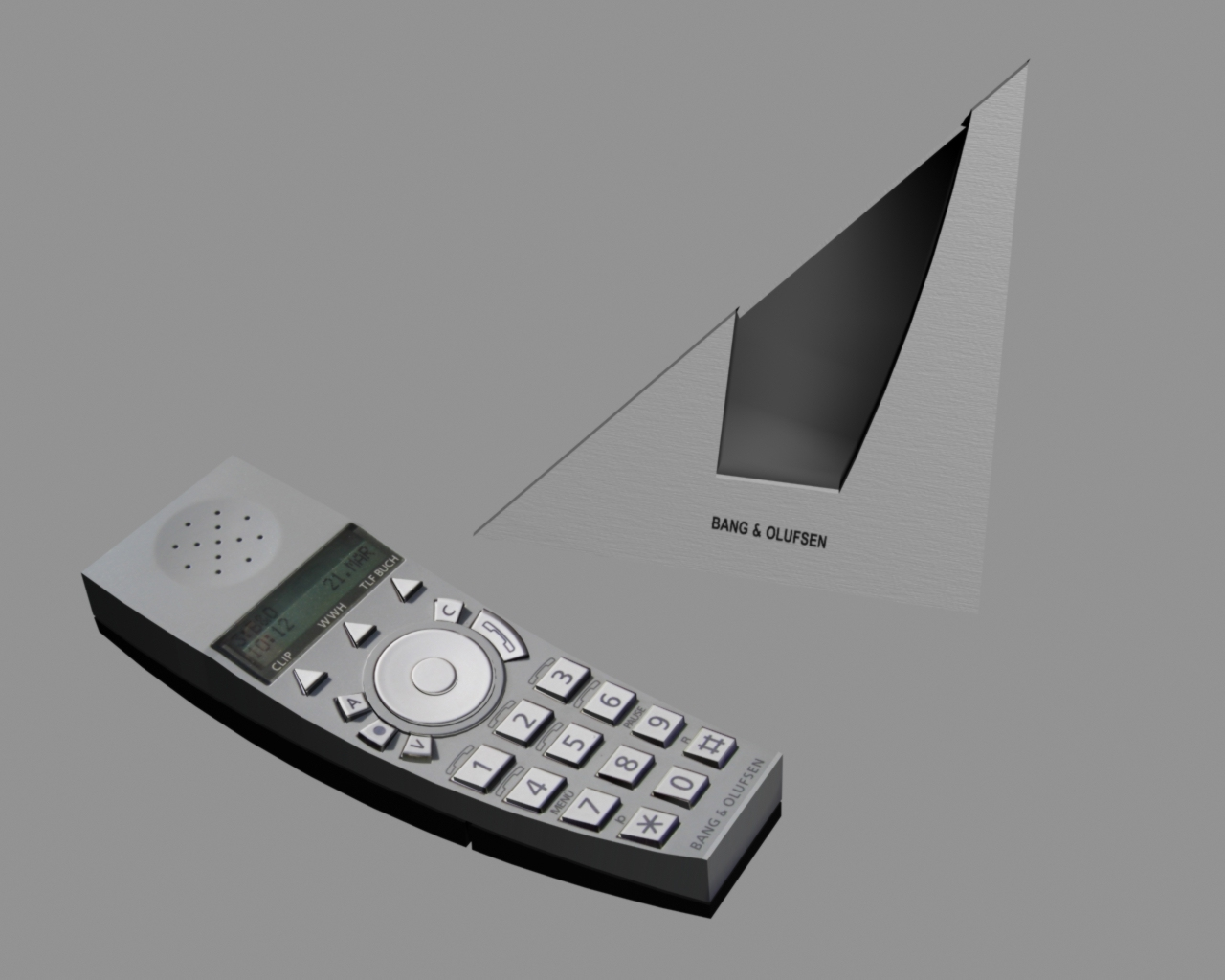 cordless phone beocom 6000 3d model