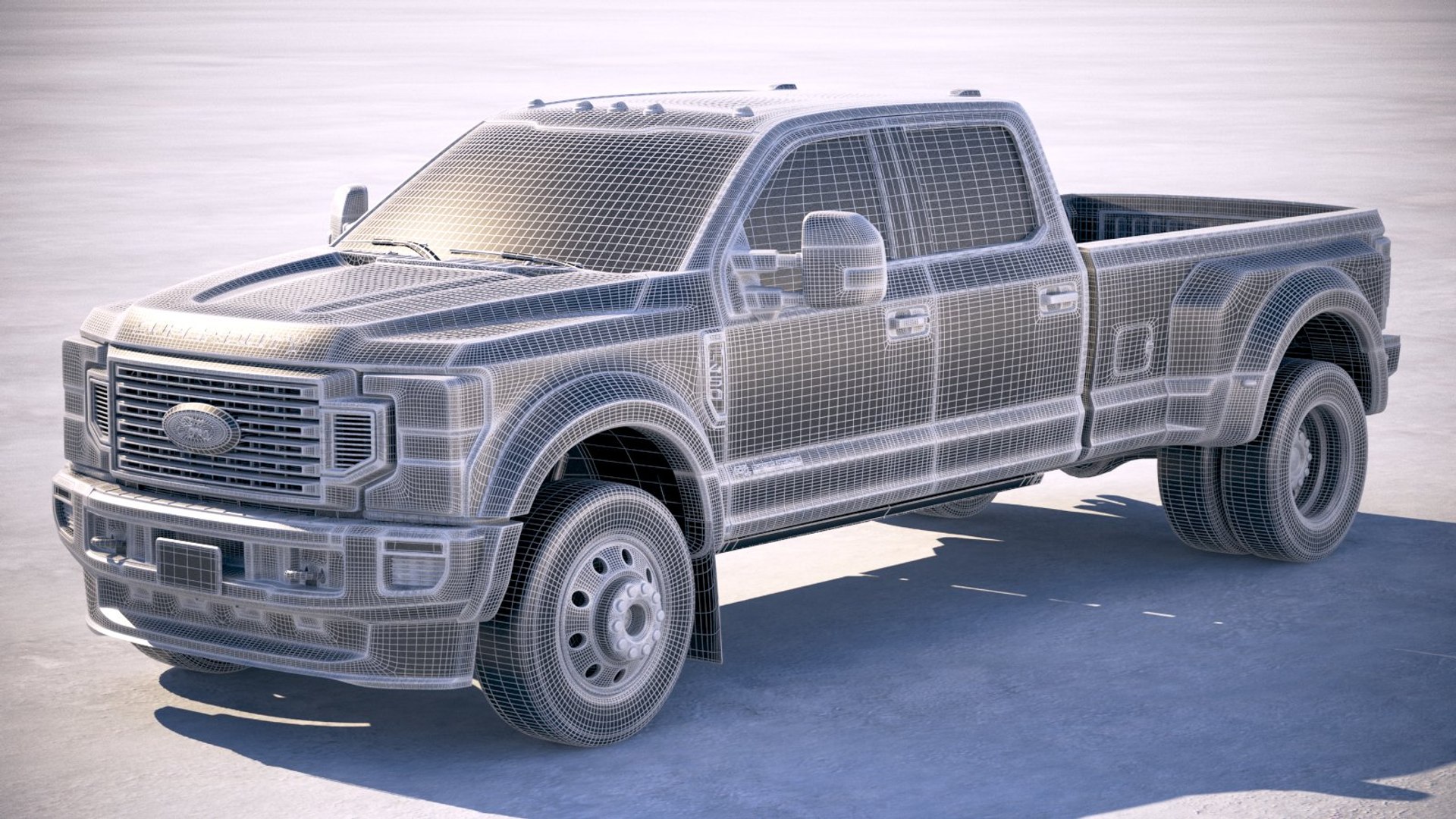 Superduty 2020 f450 3D model - TurboSquid 1399202