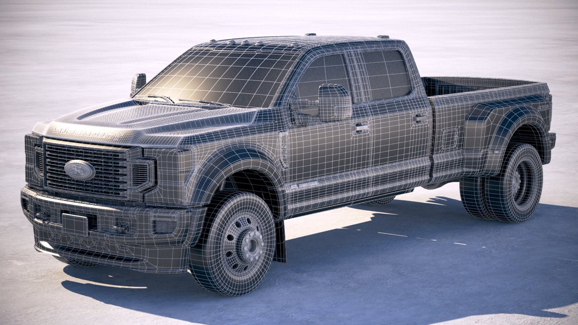 Superduty 2020 f450 3D model - TurboSquid 1399202