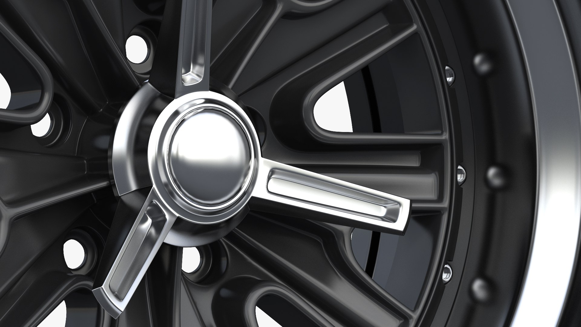 Wheel Type Halibrand Model - TurboSquid 1691409