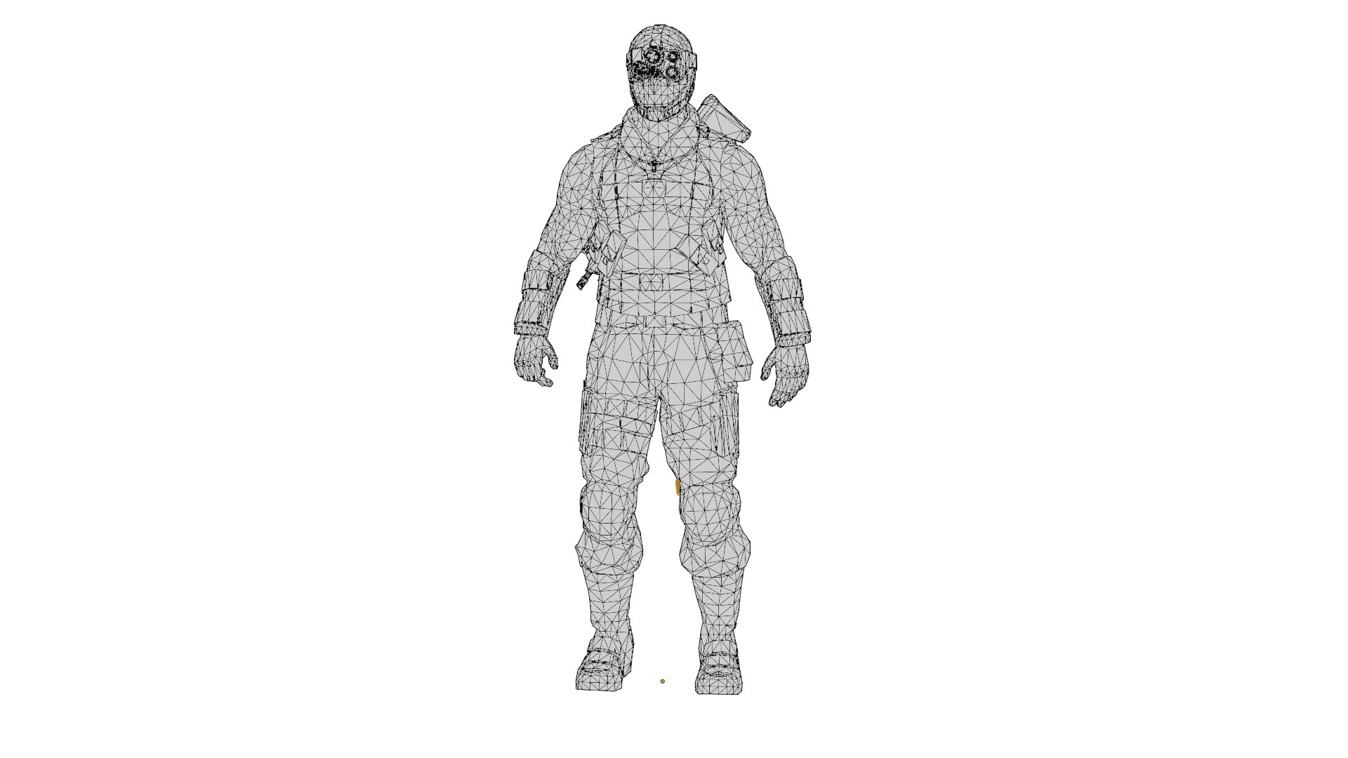 Archer Splinter Cell Conviction 3D Model High-Quality Rigged 3D Model ...