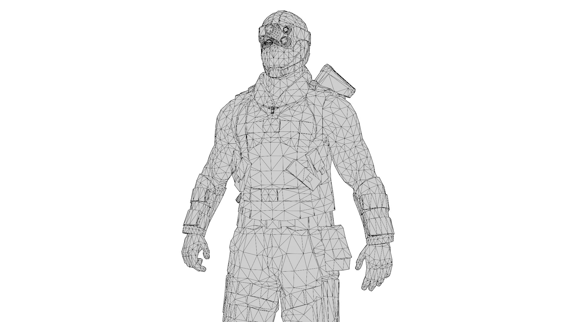 Archer Splinter Cell Conviction 3D Model High-Quality Rigged 3D Model ...