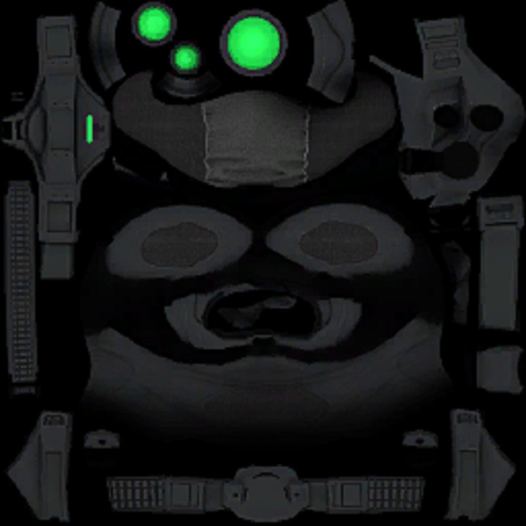 Archer Splinter Cell Conviction 3D Model High-Quality Rigged 3D Model ...