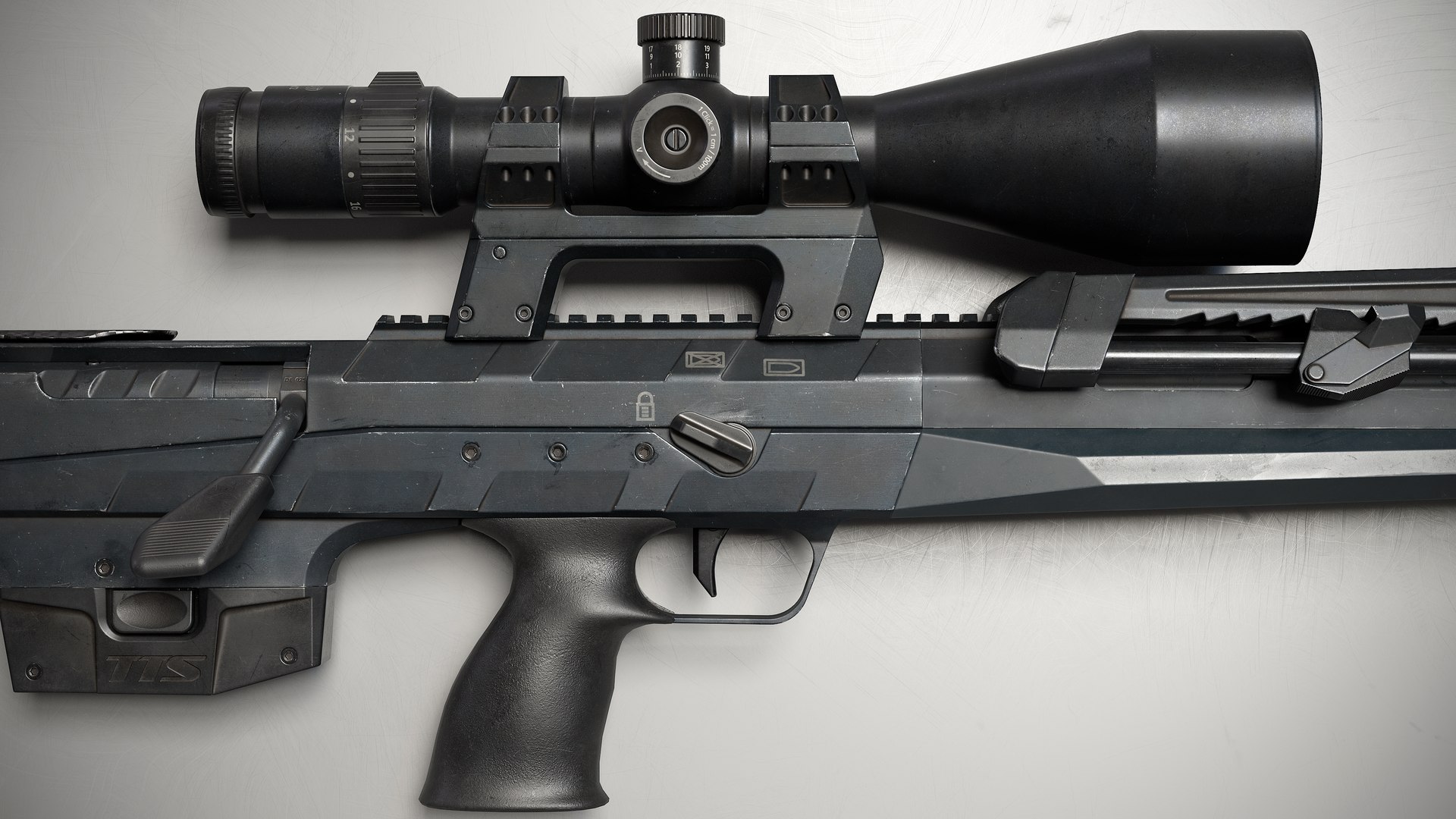 TTS Xceed Sniper Rifle 3D Model - TurboSquid 2009751