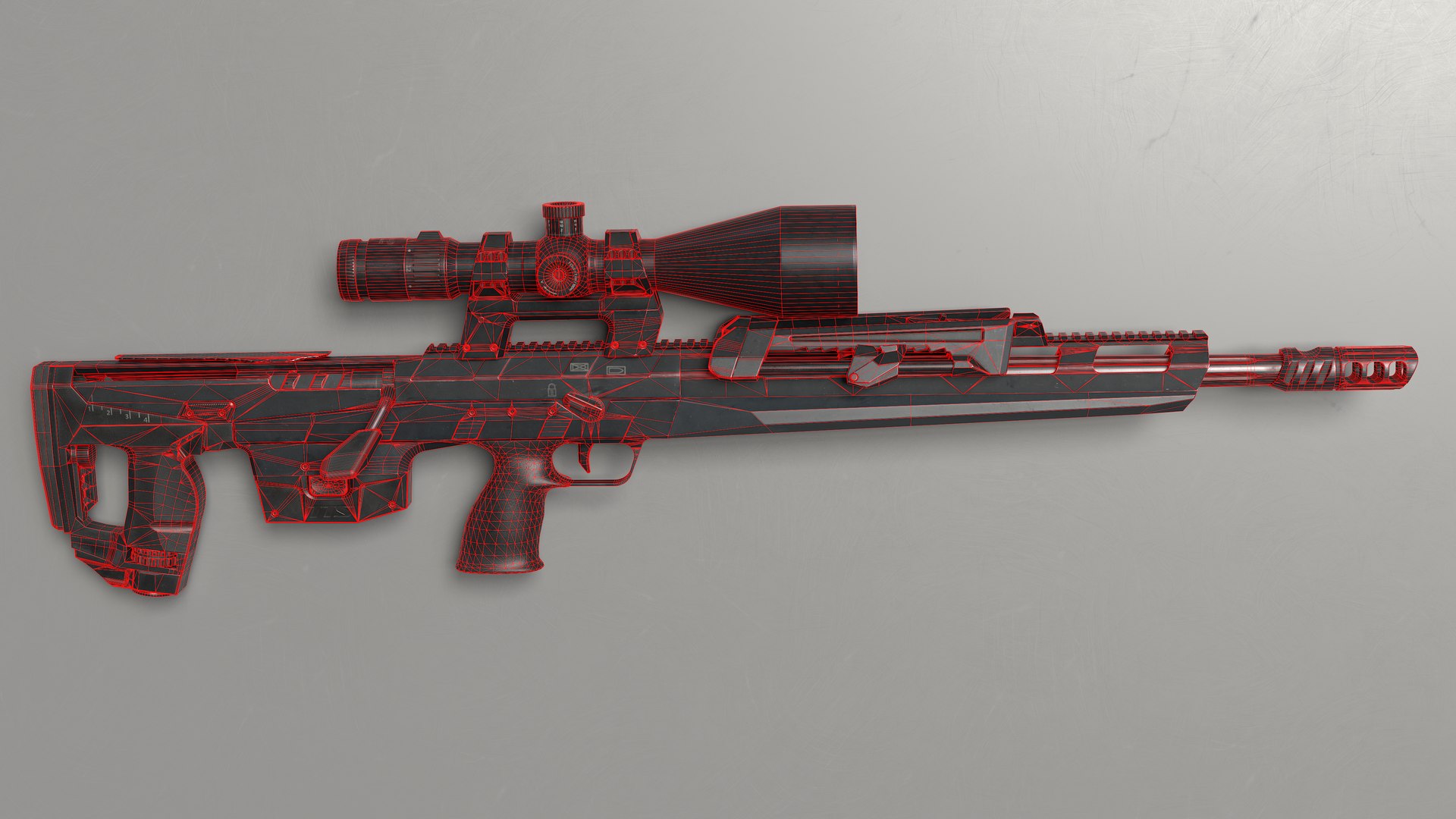 TTS Xceed Sniper Rifle 3D Model - TurboSquid 2009751