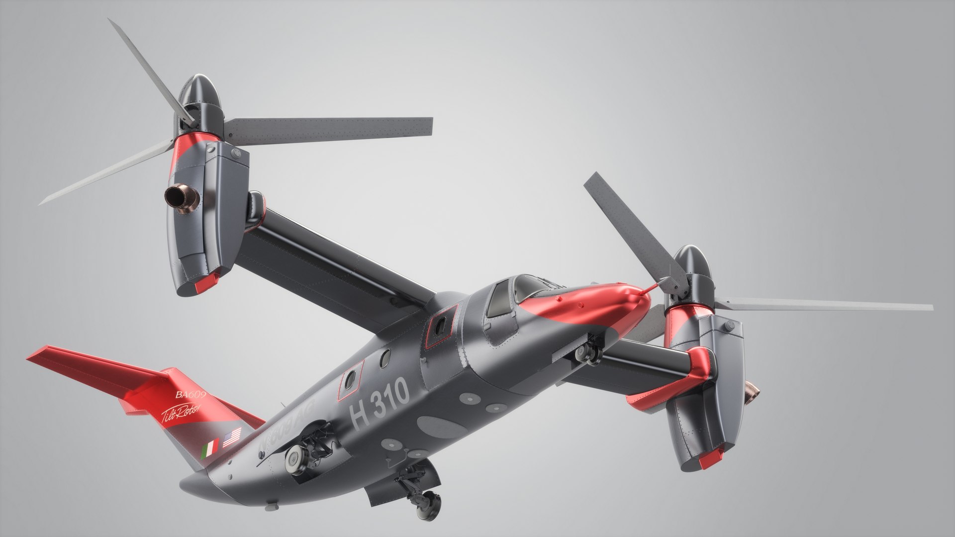 3D Leonardo AW609 - TurboSquid 1761529