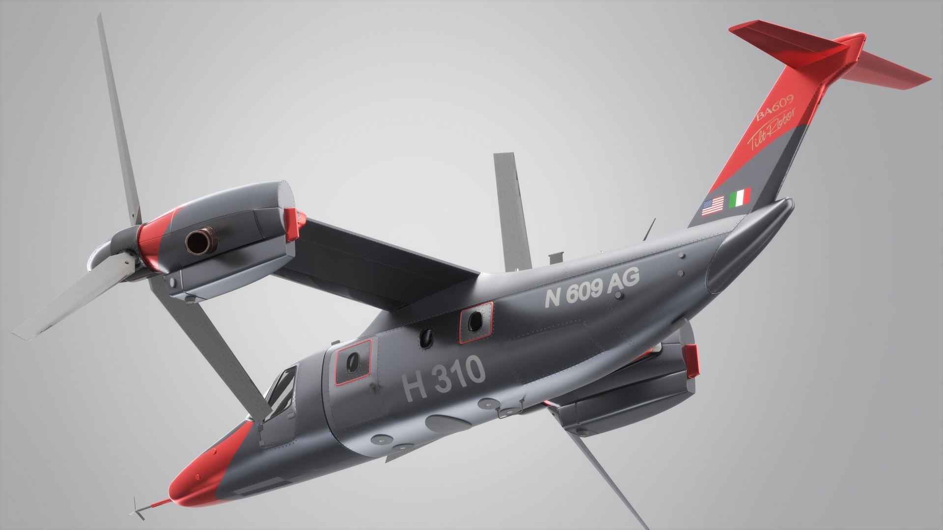 3D Leonardo AW609 - TurboSquid 1761529