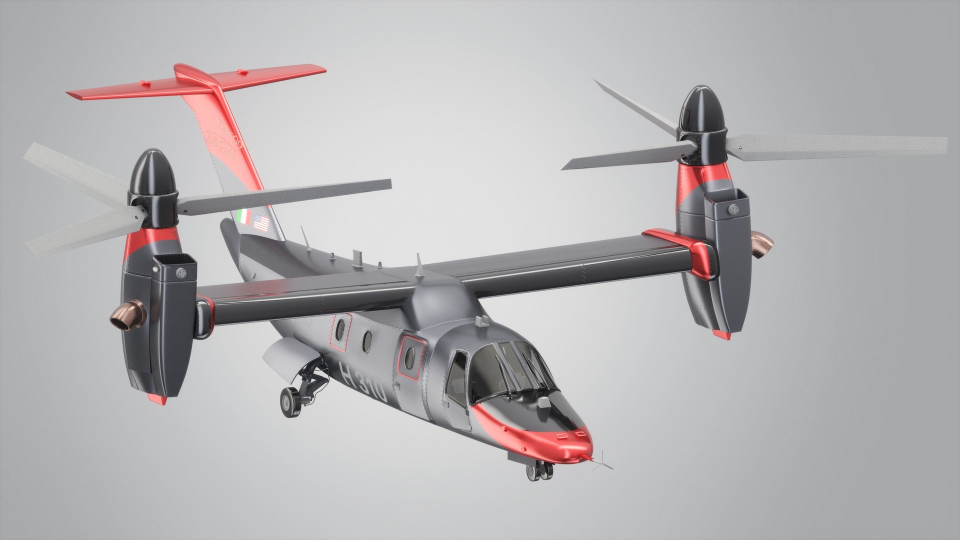3D Leonardo AW609 - TurboSquid 1761529