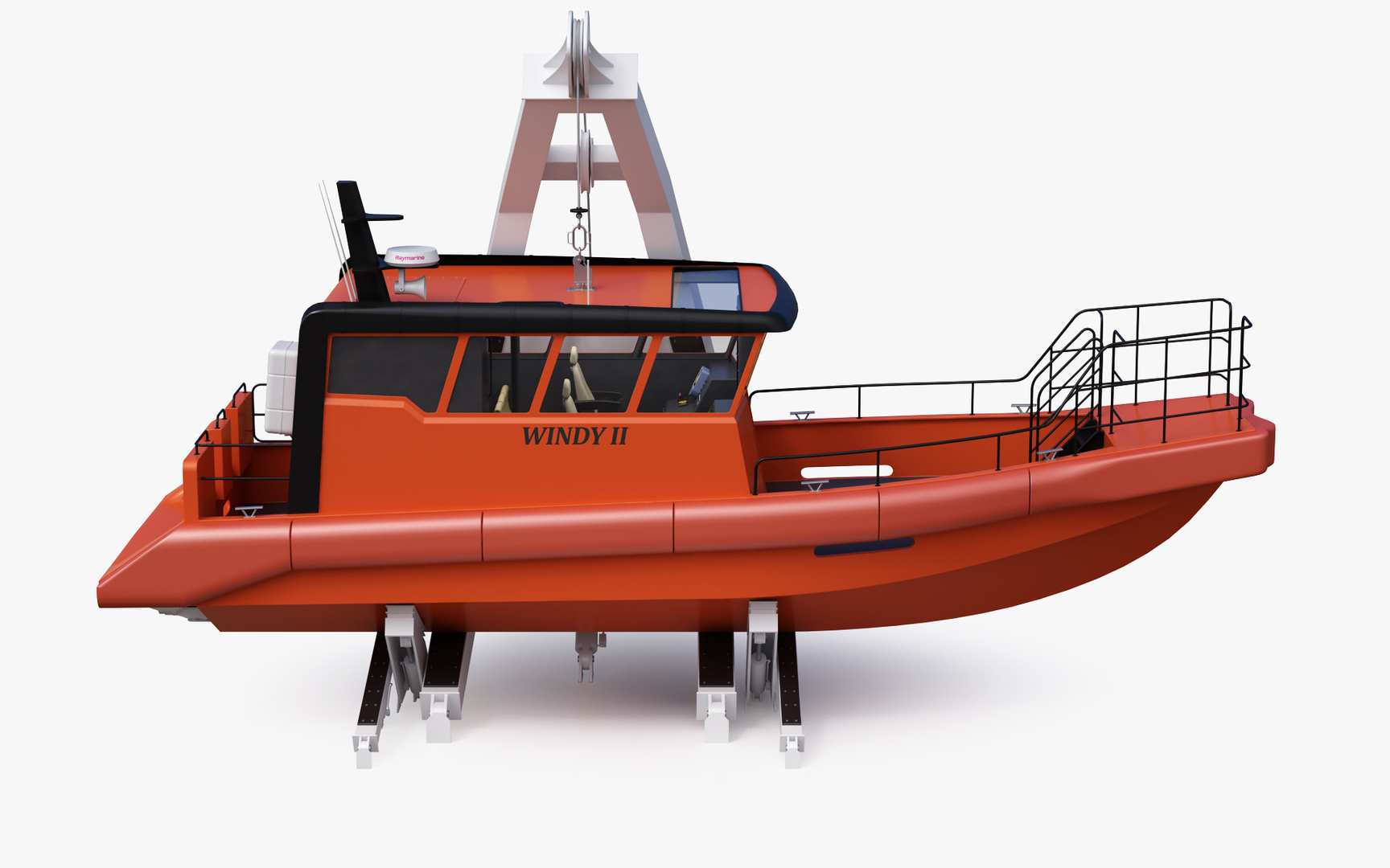Motor Lifeboat Rescue V2 3D Model - TurboSquid 2009721