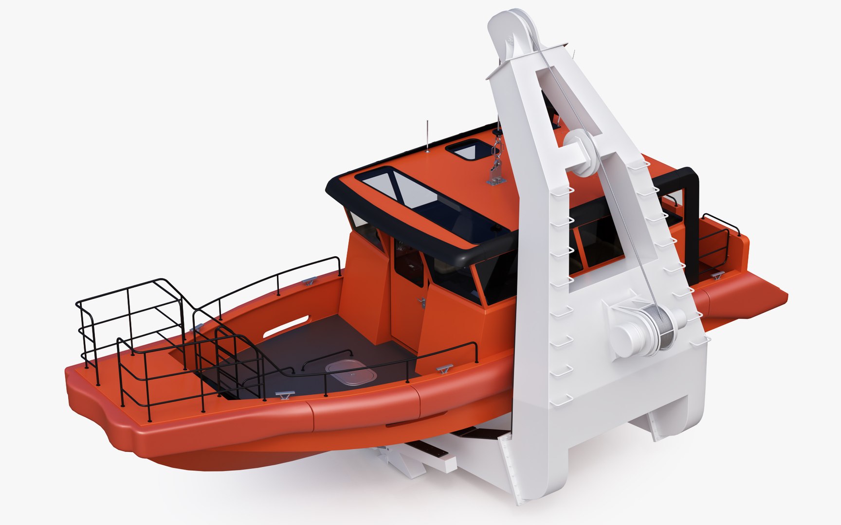 Motor Lifeboat Rescue V2 3D Model - TurboSquid 2009721