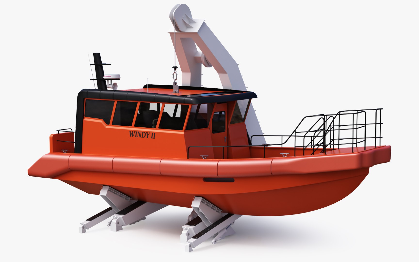 Motor Lifeboat Rescue V2 3D Model - TurboSquid 2009721