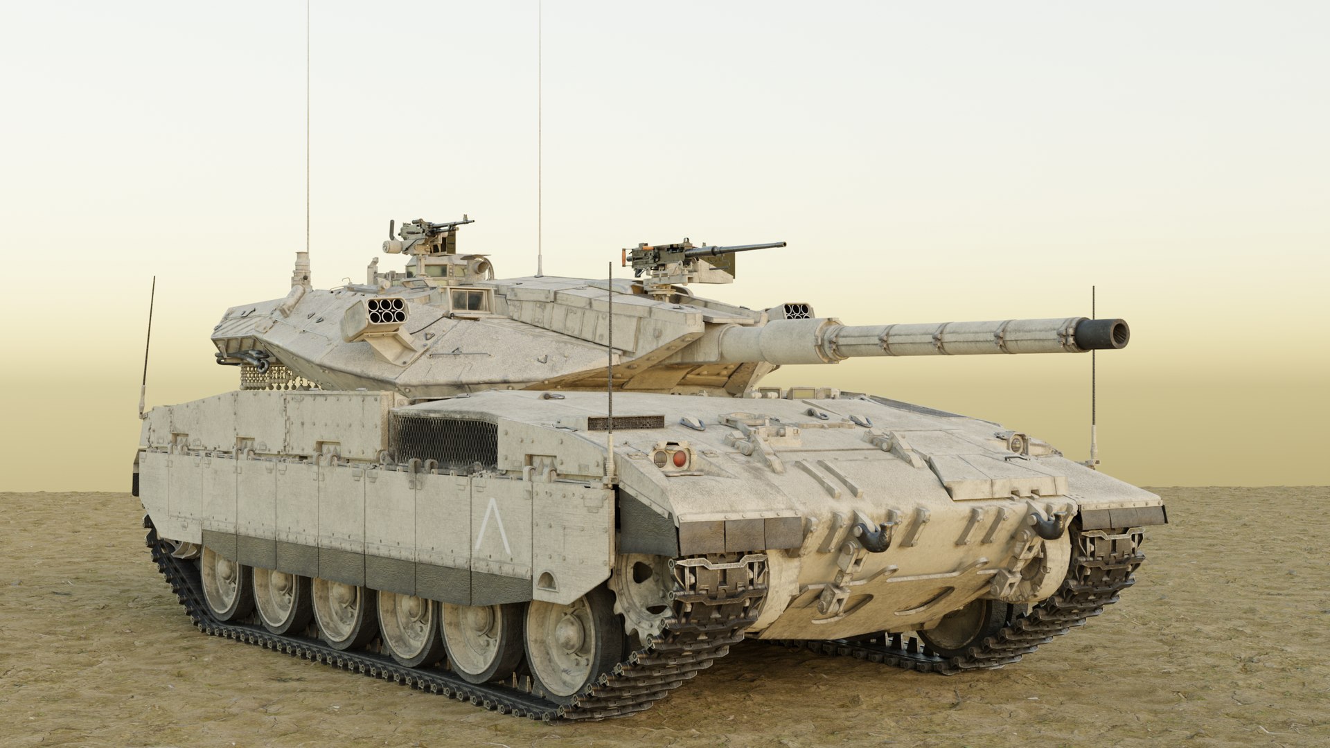 Merkava MK2D 3D - TurboSquid 2035582