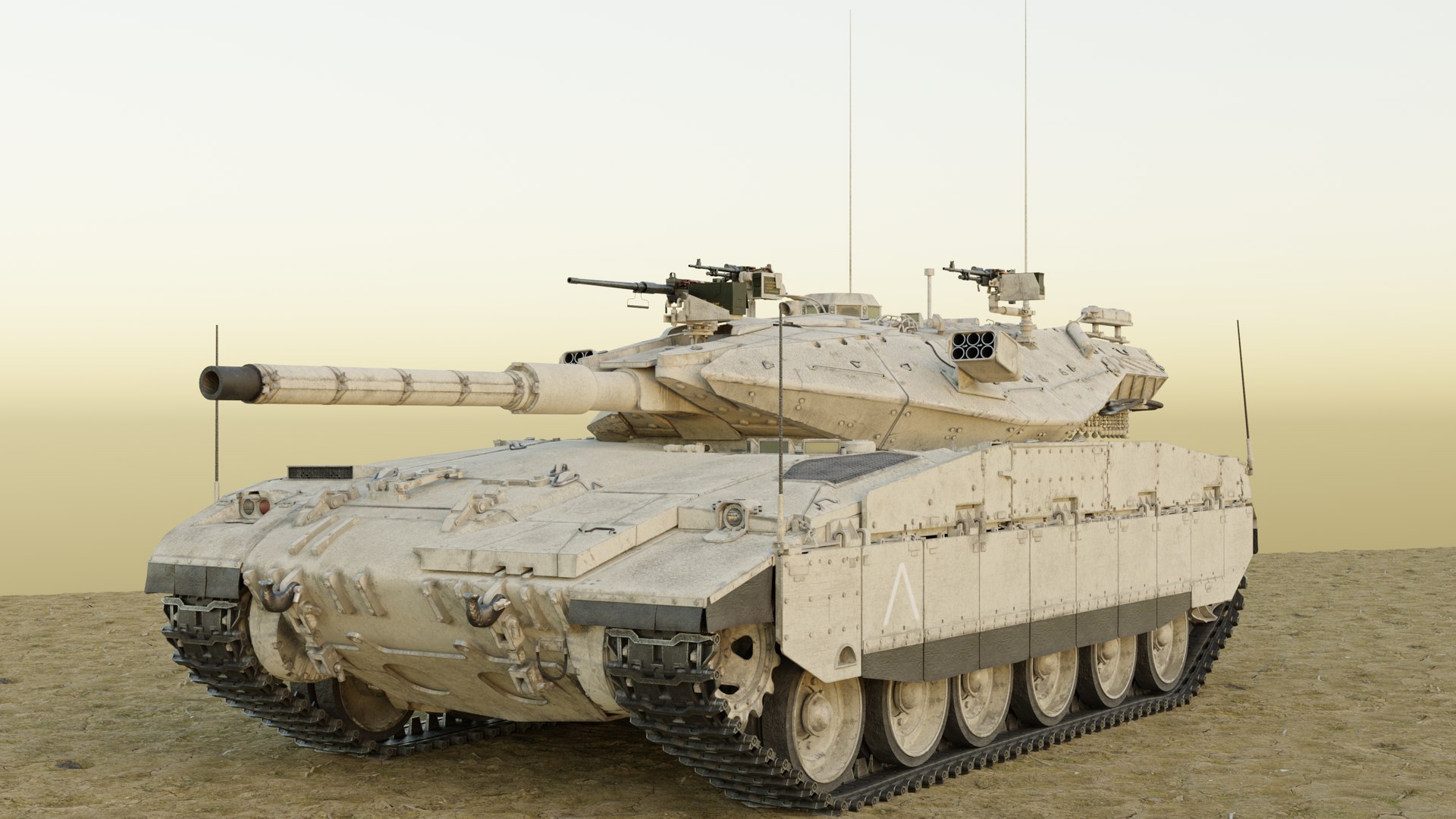 Merkava MK2D 3D - TurboSquid 2035582
