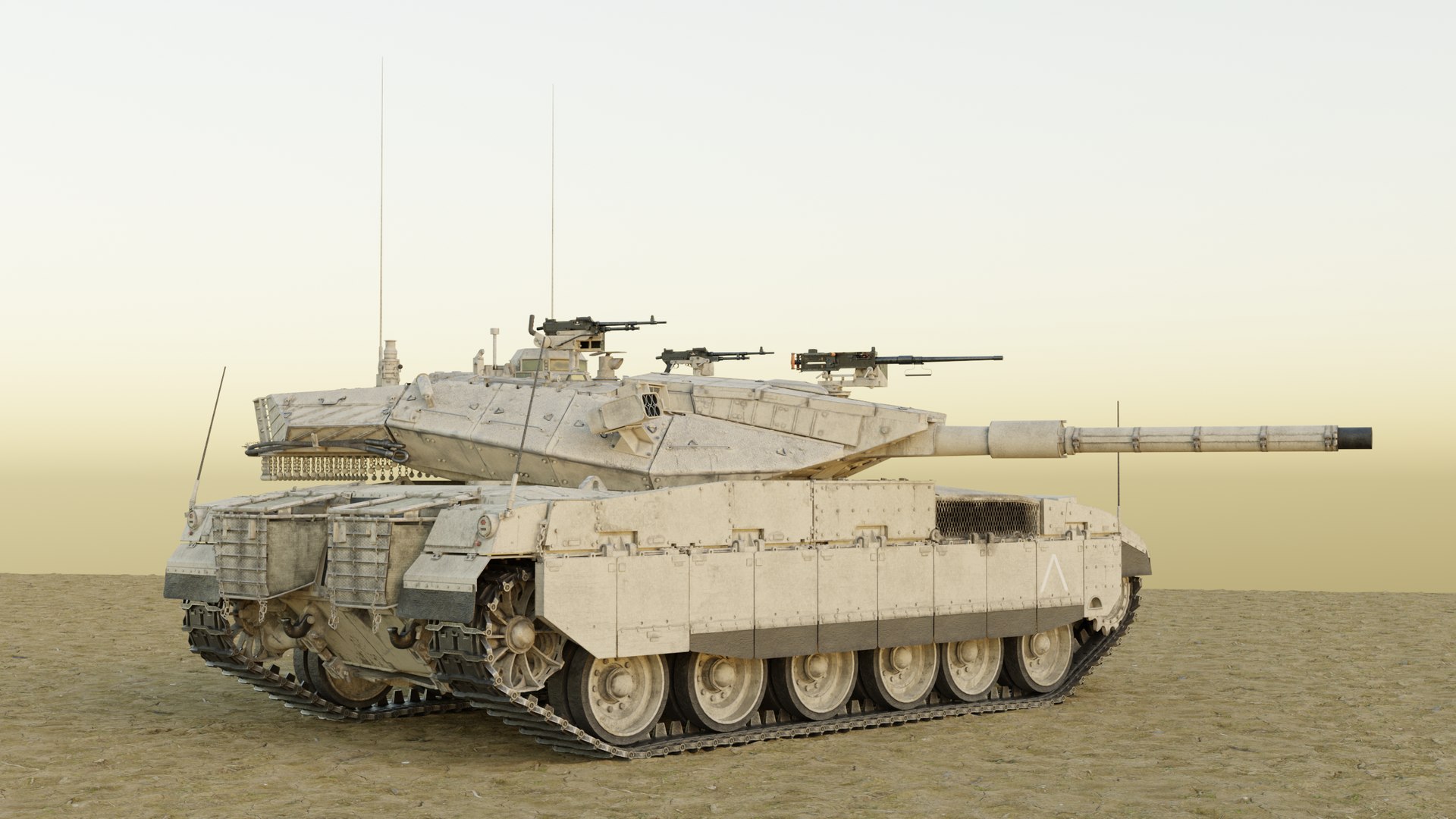 Merkava MK2D 3D - TurboSquid 2035582