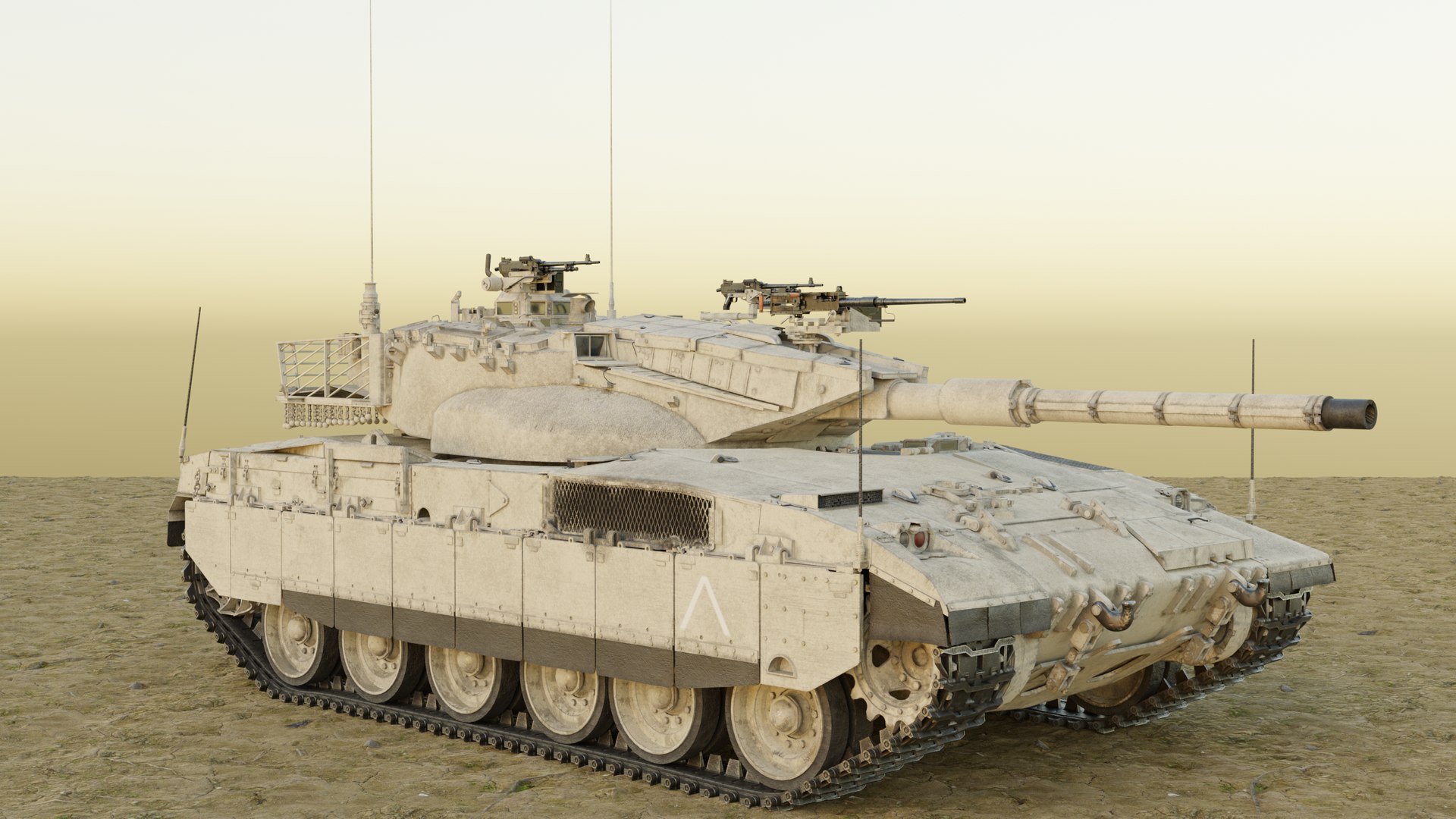 Merkava MK2D 3D - TurboSquid 2035582