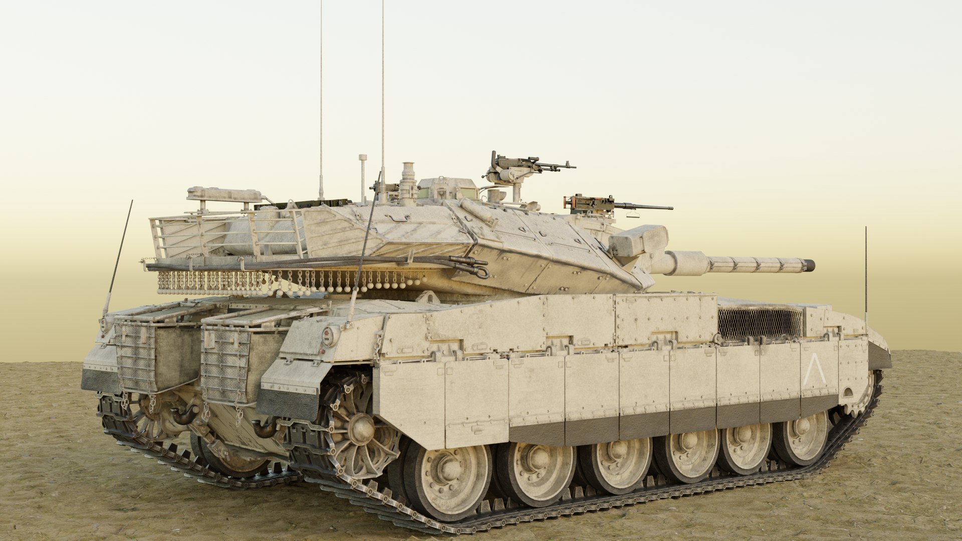 Merkava MK2D 3D - TurboSquid 2035582