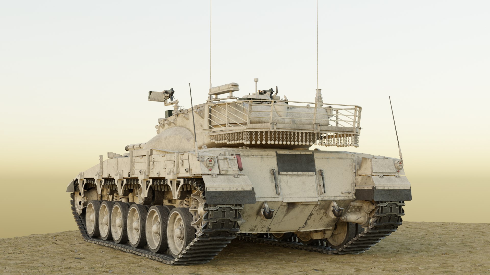 Merkava MK2D 3D - TurboSquid 2035582