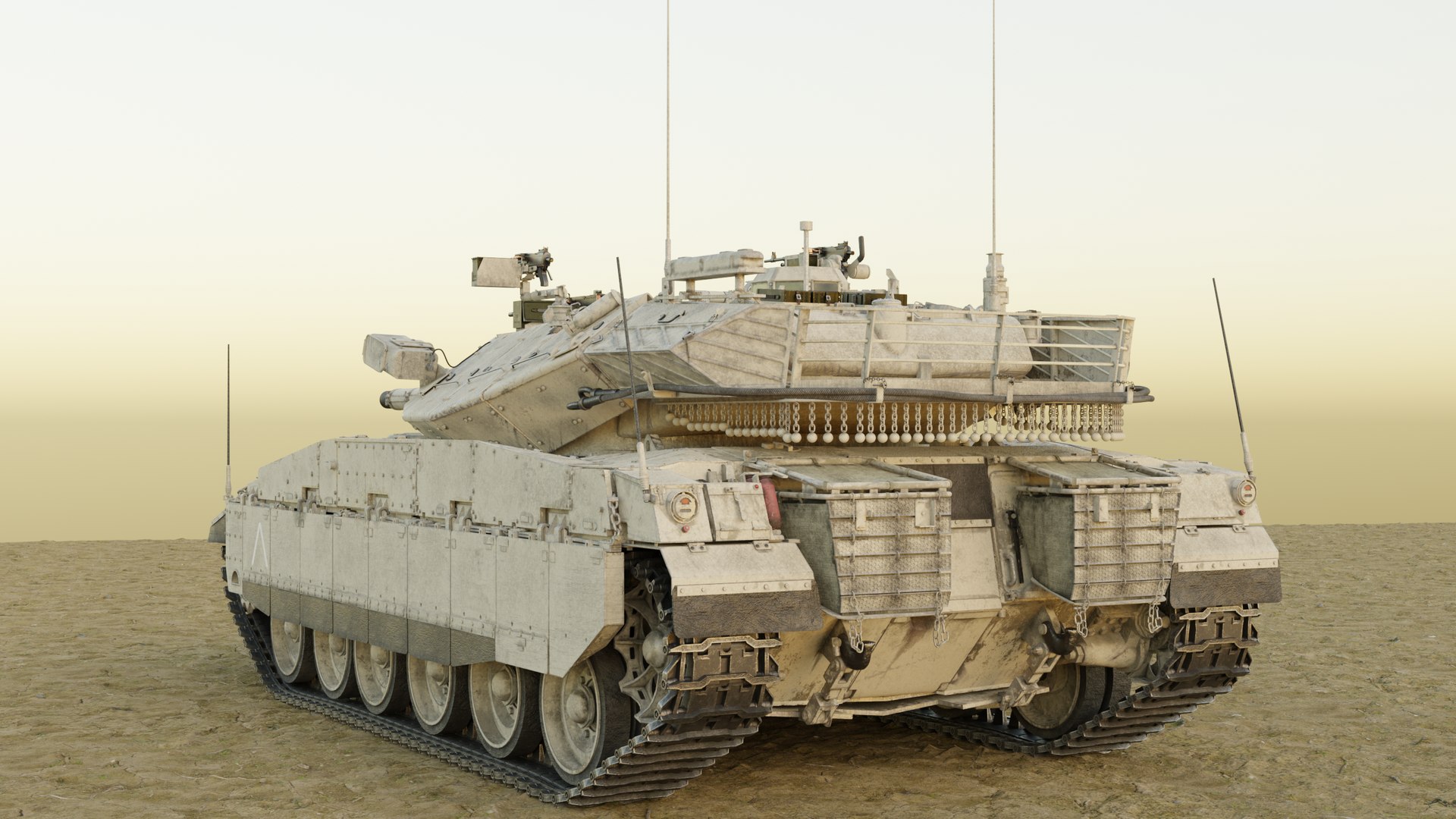 Merkava MK2D 3D - TurboSquid 2035582