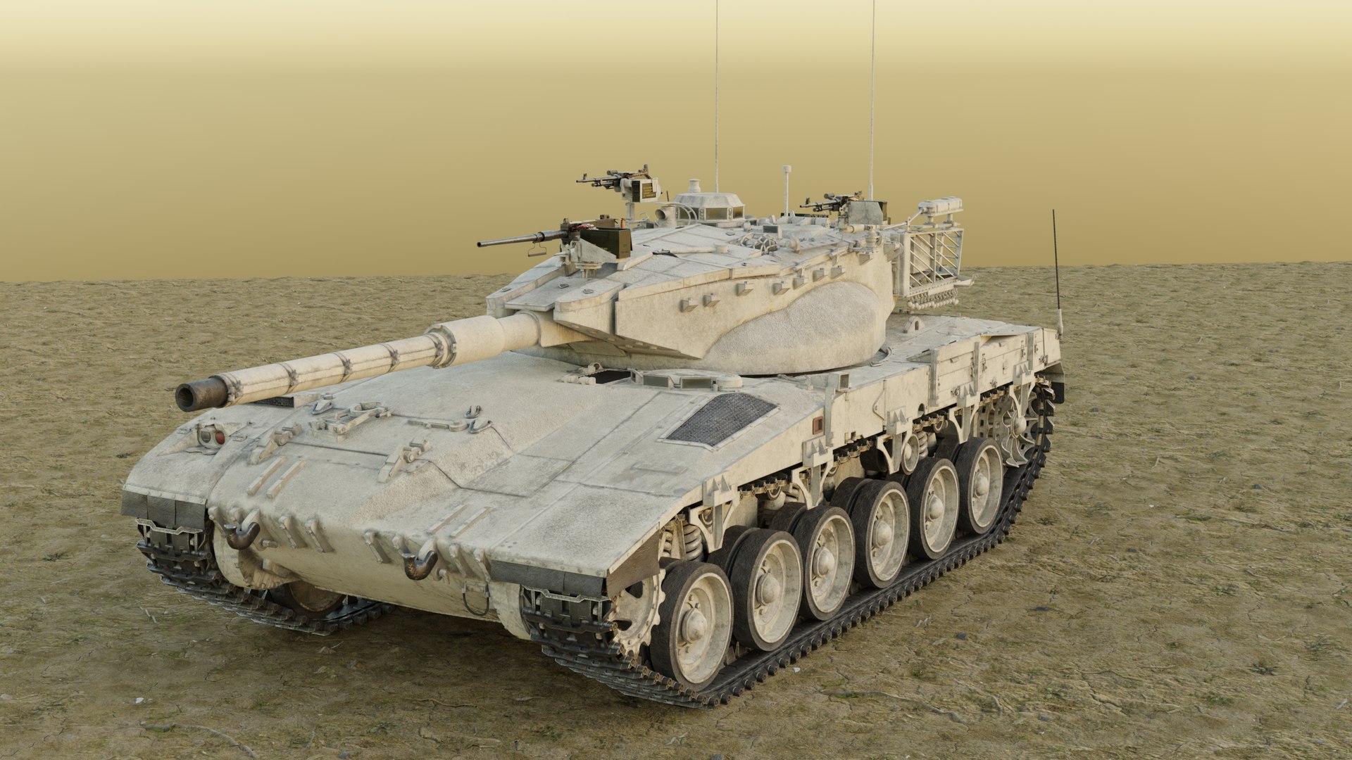 Merkava MK2D 3D - TurboSquid 2035582