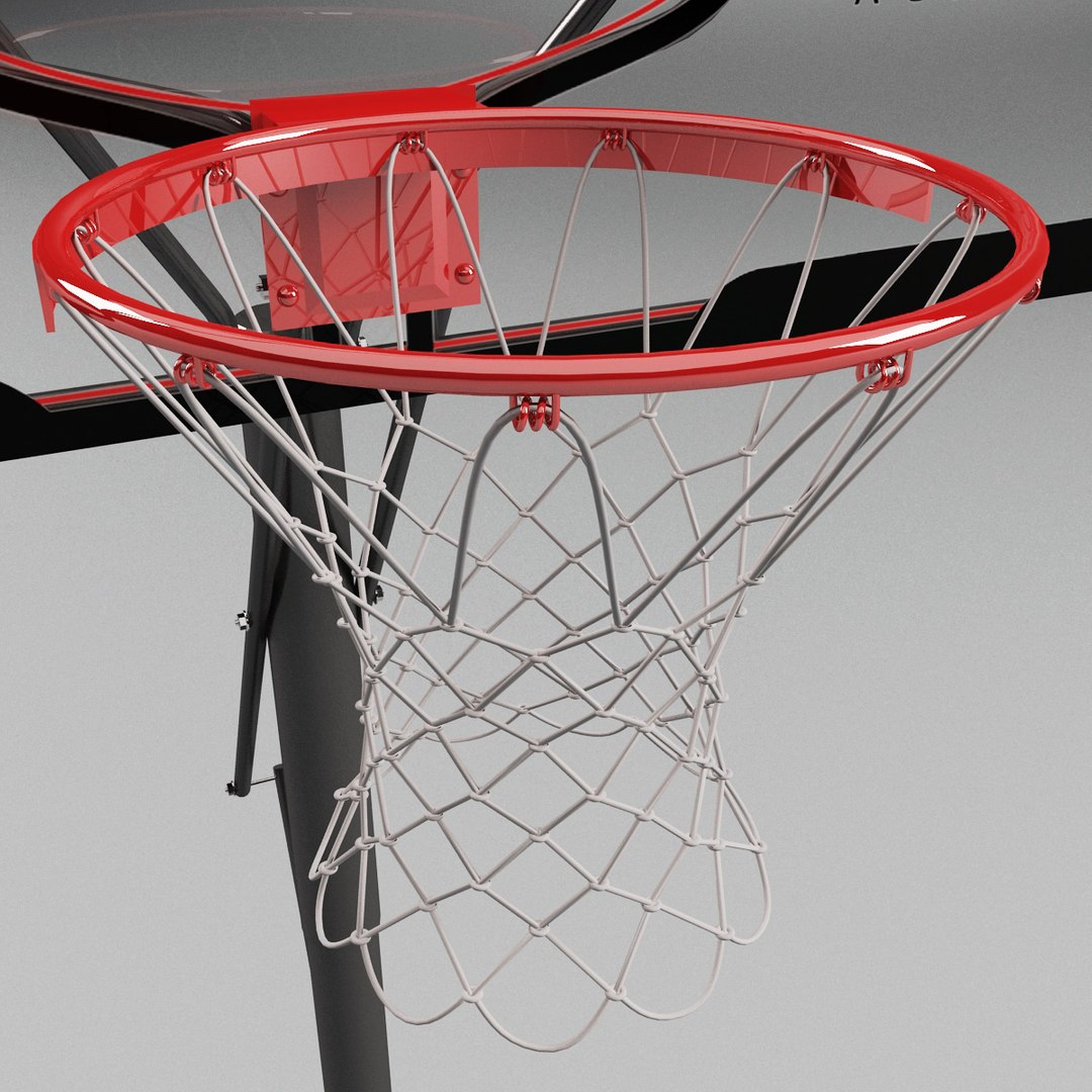 3d Model Basketball Rim V3