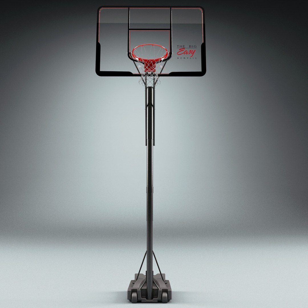 3d Model Basketball Rim V3