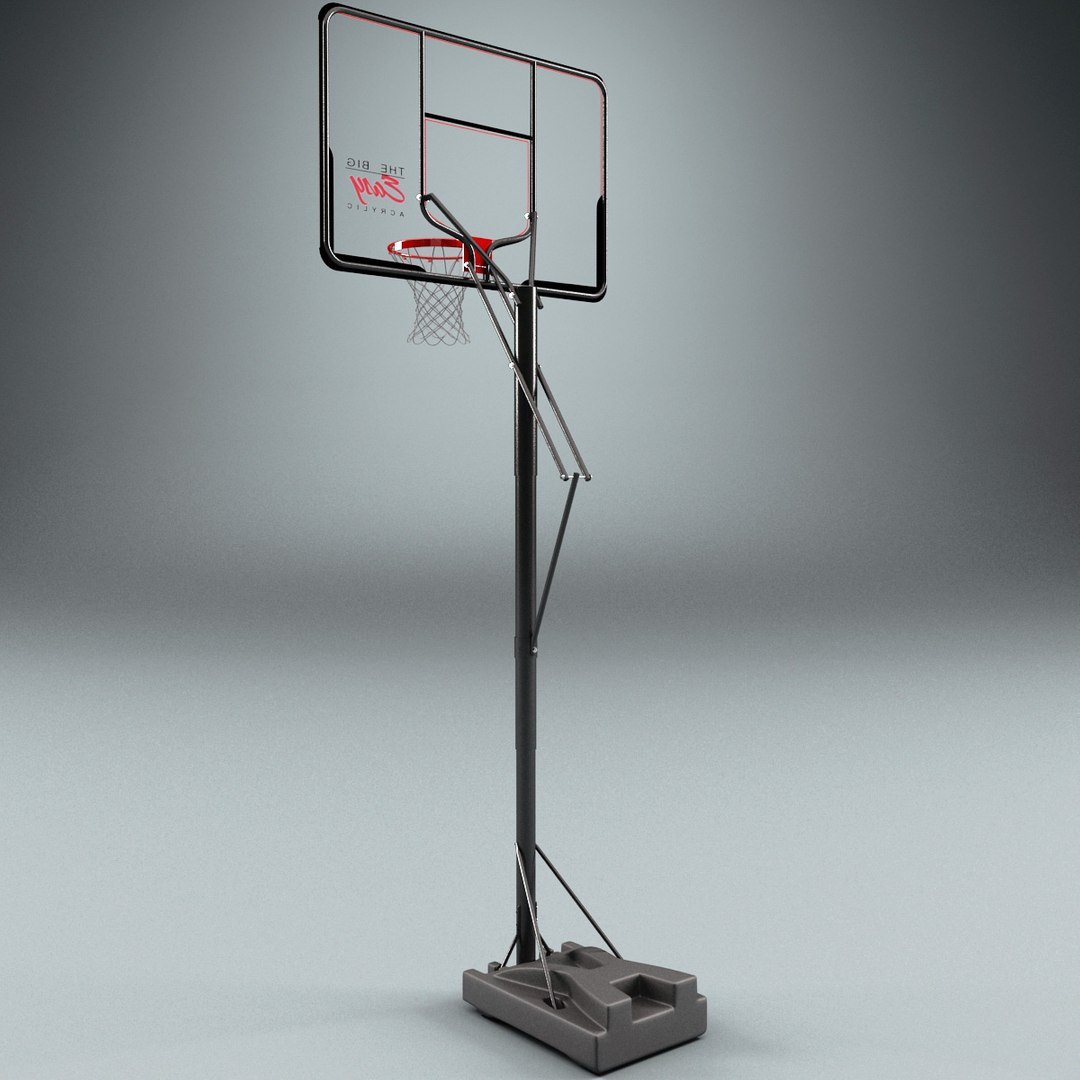 3d Model Basketball Rim V3