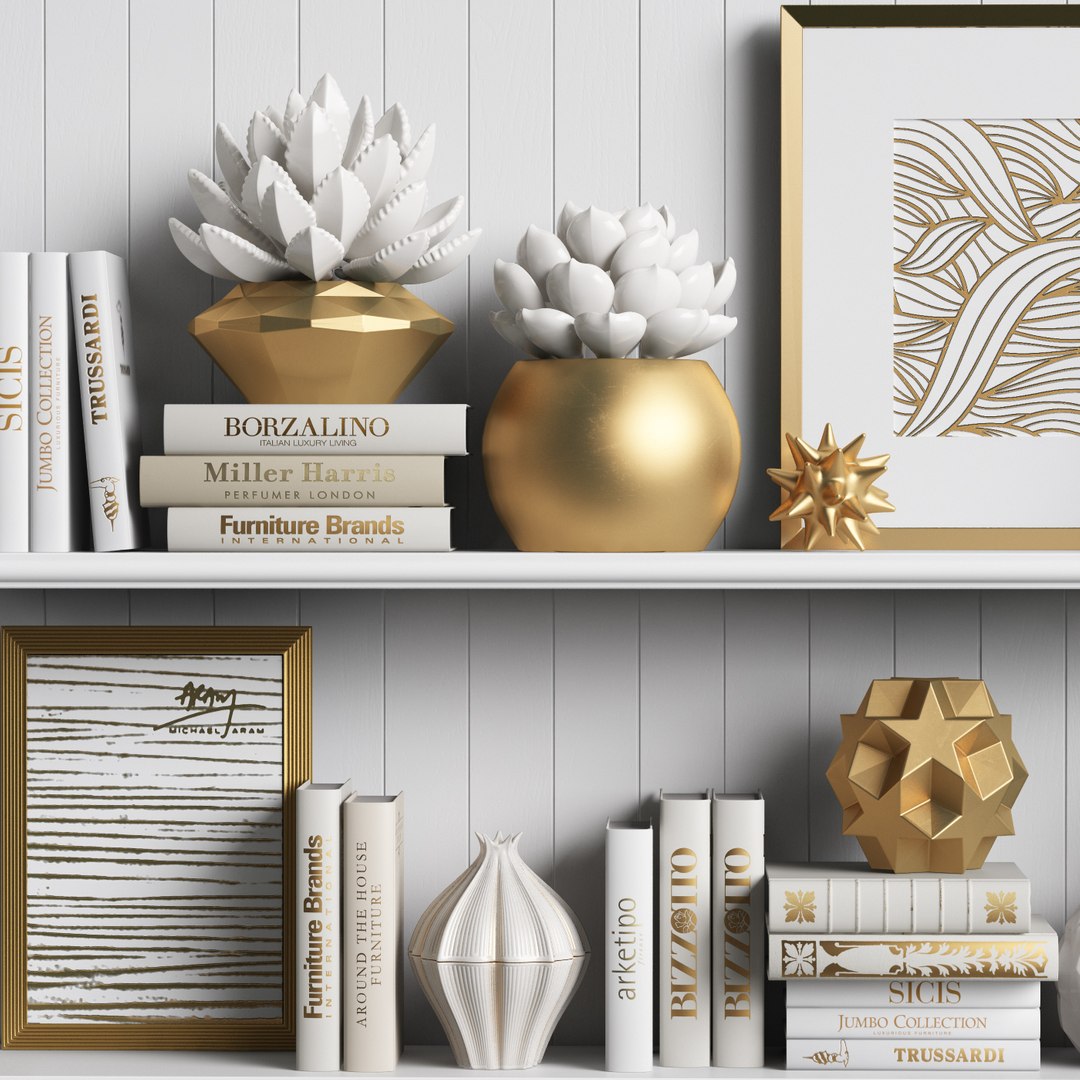 3D Model Decor Set 14 - TurboSquid 1257809