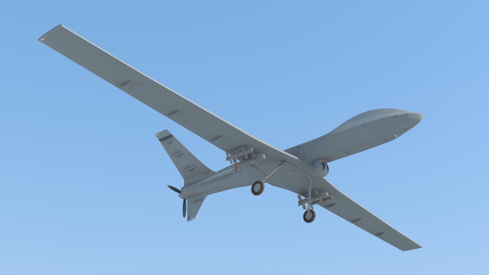 Unmanned Aerial Vehicle 2 Model - TurboSquid 2095132