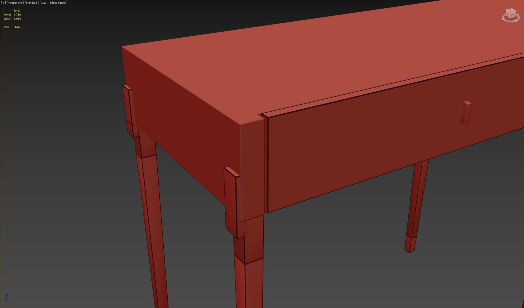Benoit Console Table model - TurboSquid 2182289