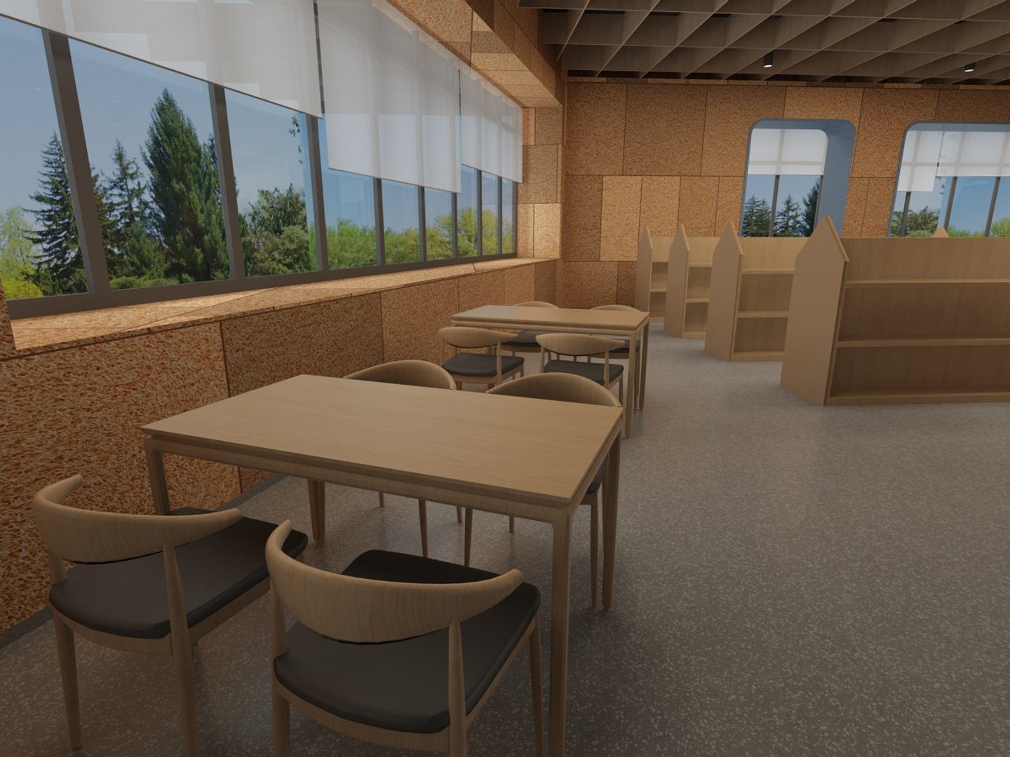 Library 1 3D - TurboSquid 2063825