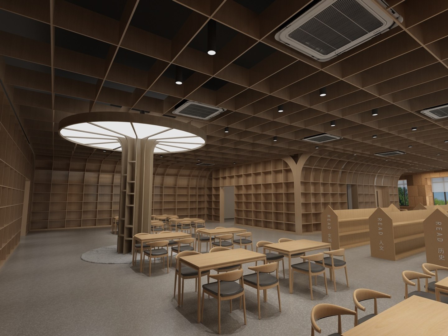 Library 1 3D - TurboSquid 2063825