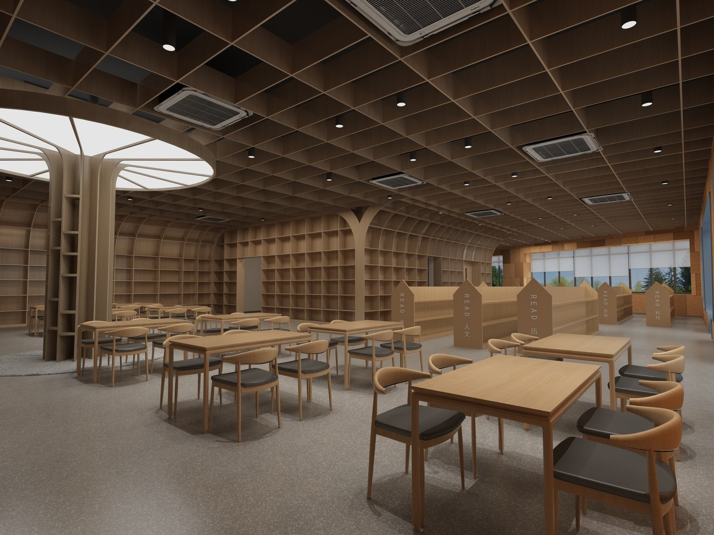 Library 1 3D - TurboSquid 2063825