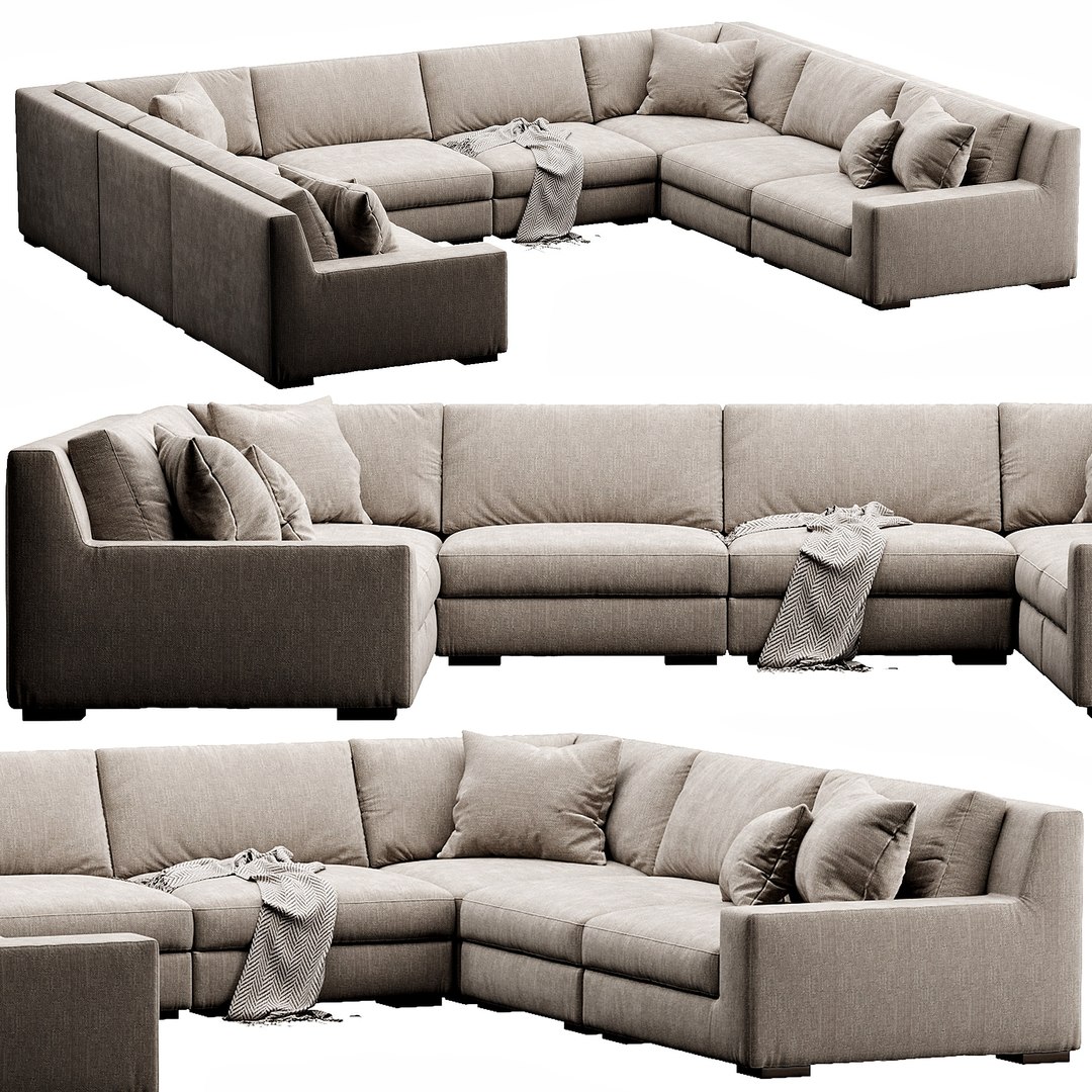 3D Restoration Hardware Modena Model - TurboSquid 2409544