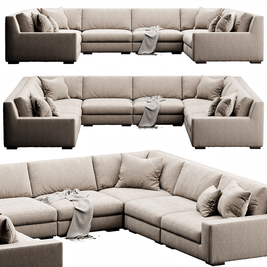 3D Restoration Hardware Modena Model - TurboSquid 2409544