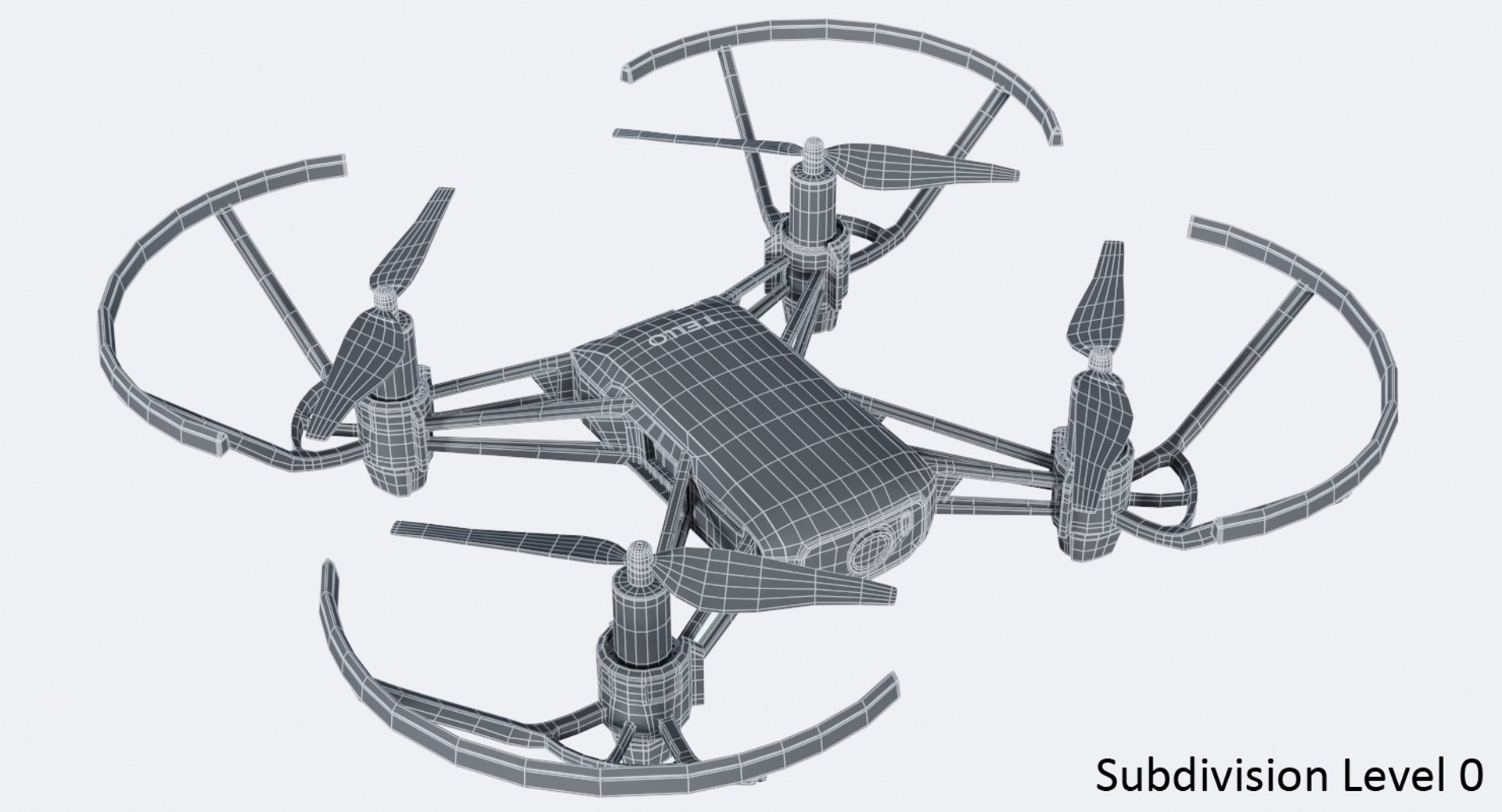 Dji Tello Drone 3D Model - TurboSquid 1403132