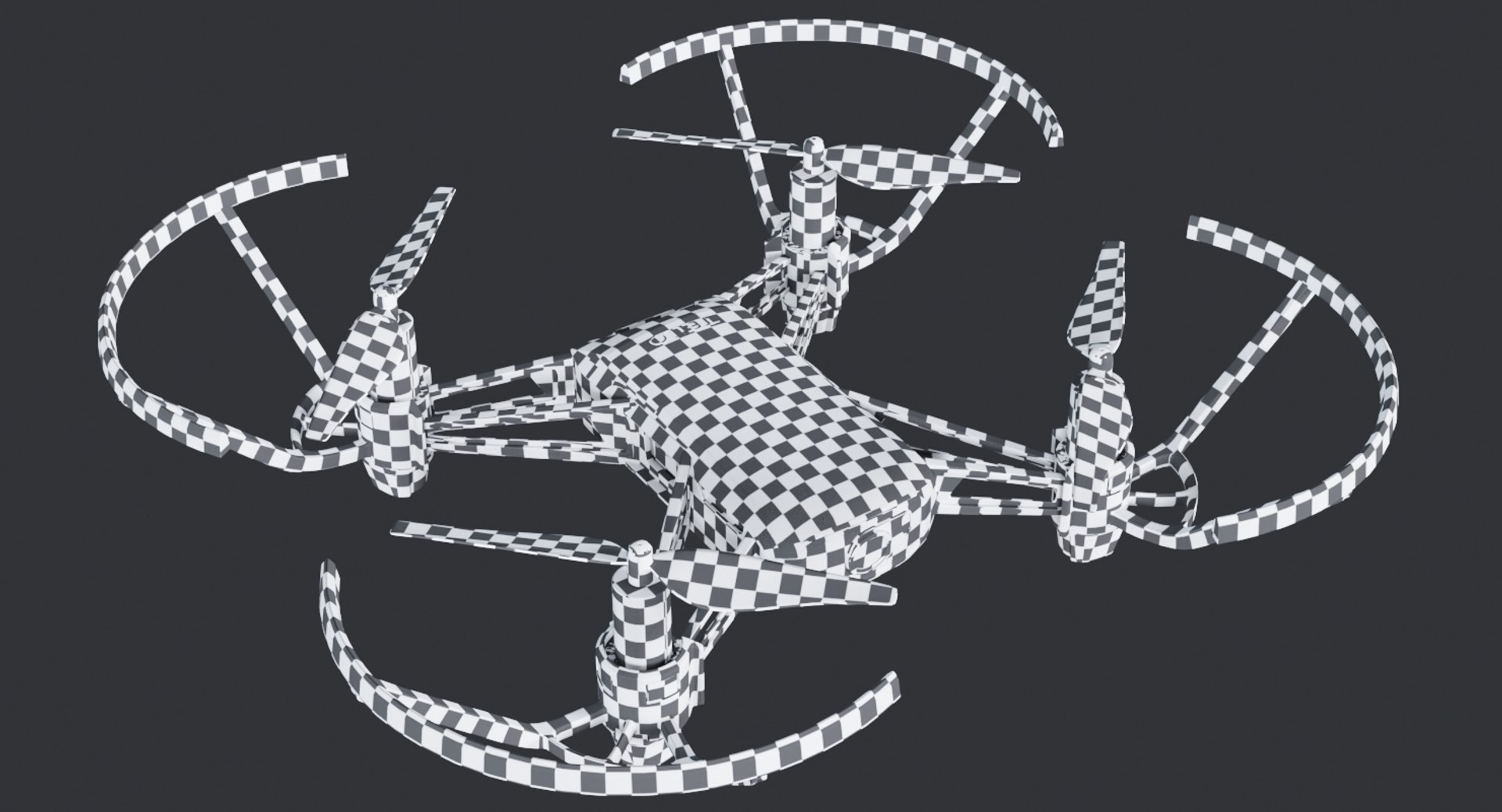 Dji Tello Drone 3D Model - TurboSquid 1403132