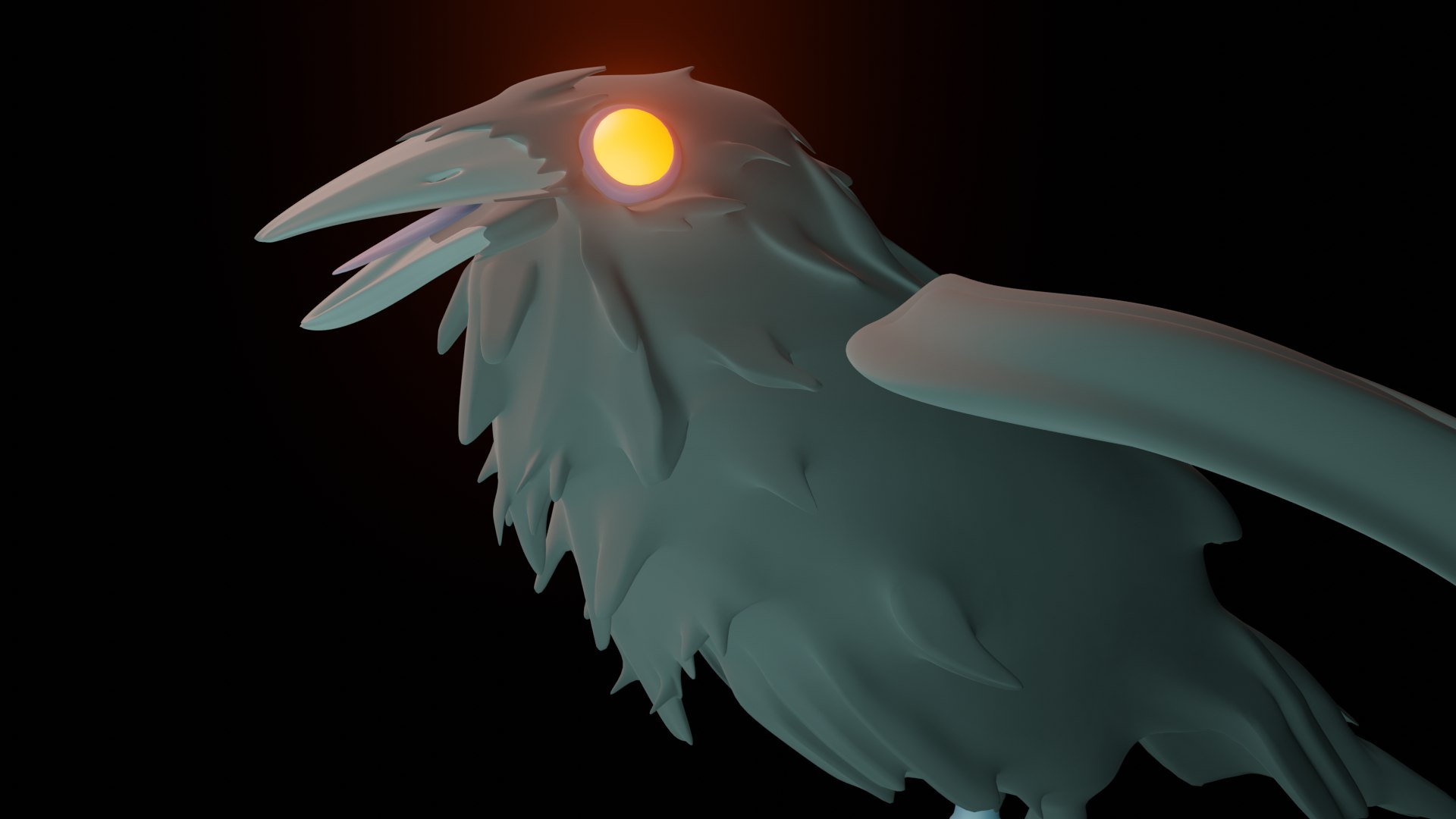 3D Stylized Raven - TurboSquid 1916784