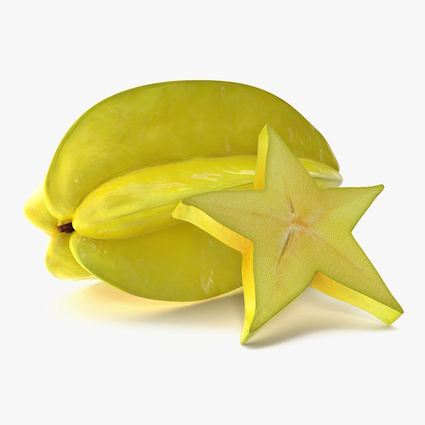 3D star fruit set - TurboSquid 1275412