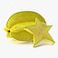 3d model star fruit polys